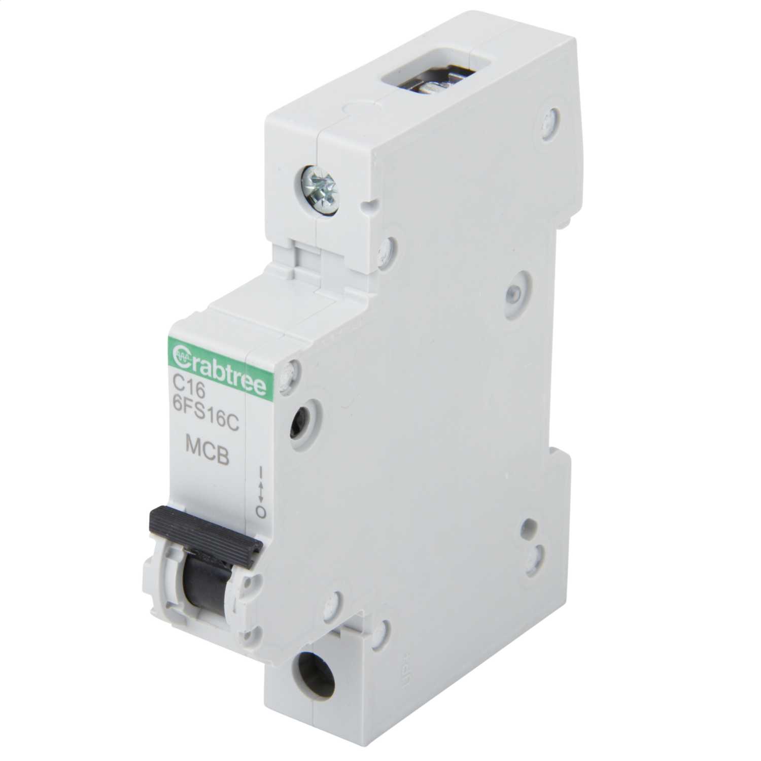 Crabtree Loadstar 6FS 16A Single Pole 6kA C Curve MCB (6FS16C) | CEF