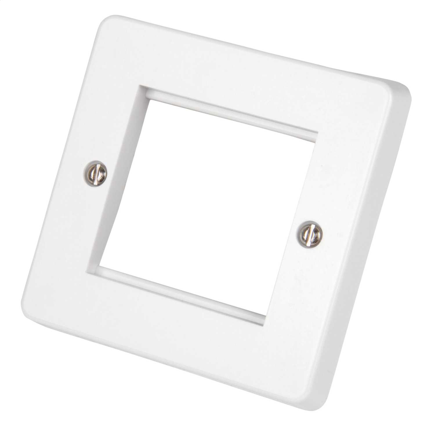 Crabtree 1 Gang 2 Euro Module Front Plate (7091) | CEF