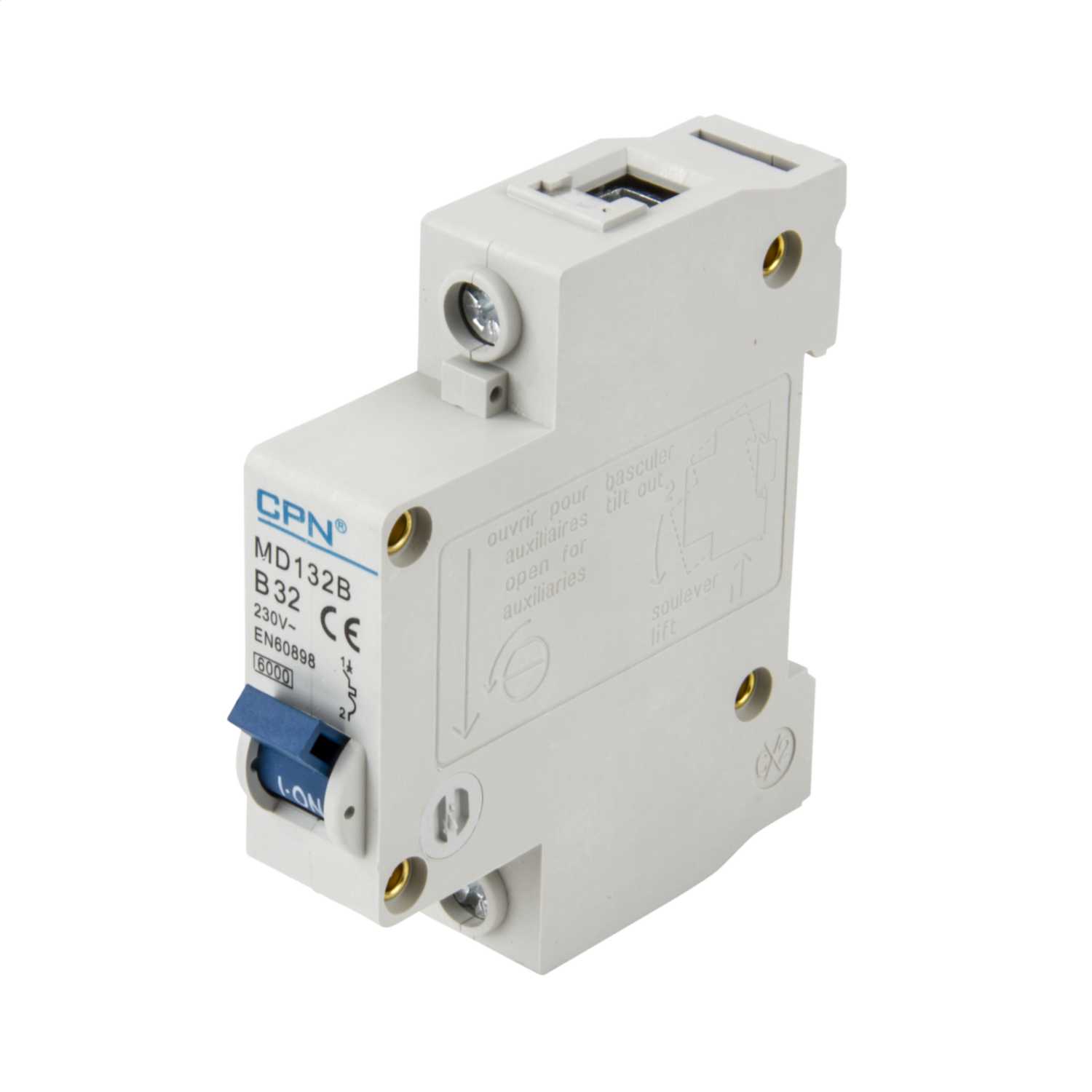Cudis CPN MD 32A Single Pole 6kA B Curve MCB (MD132B) | CEF