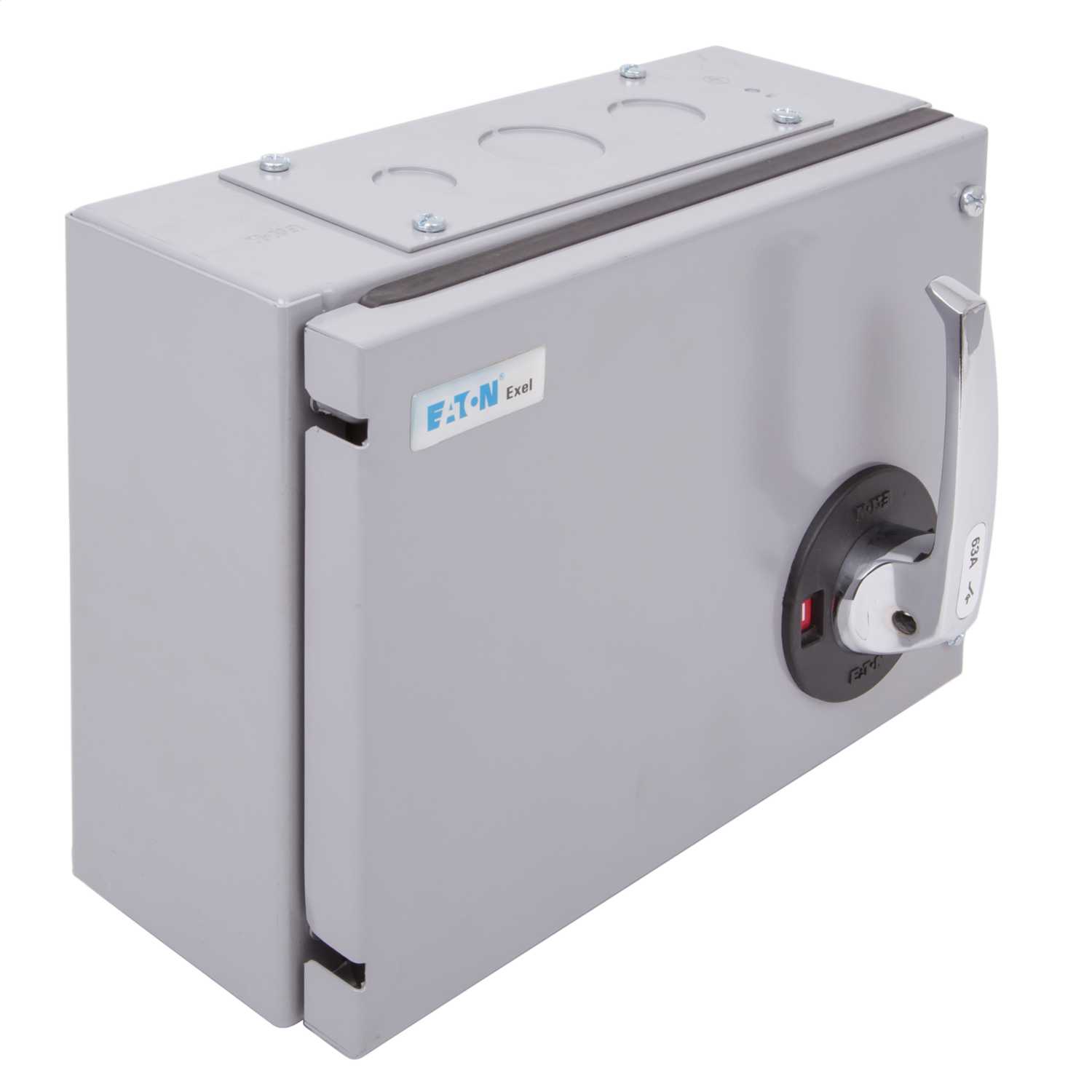 Eaton Exel 2 63A TP+N Metal Isolator Switch Disconnector (60AXTN2) | CEF
