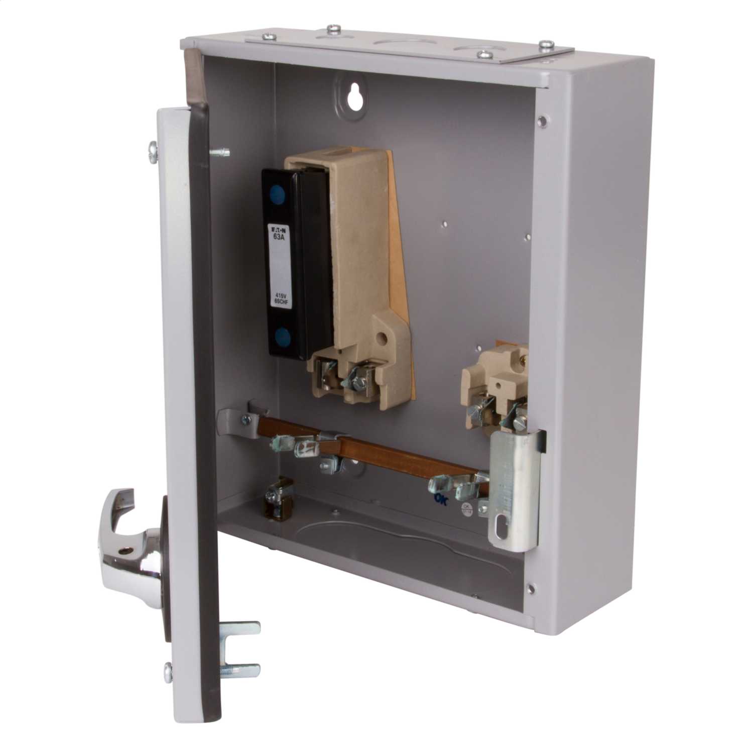 Eaton Exel 2 63A SP+N Metal Switch Fuse (60KXSC2F) | CEF