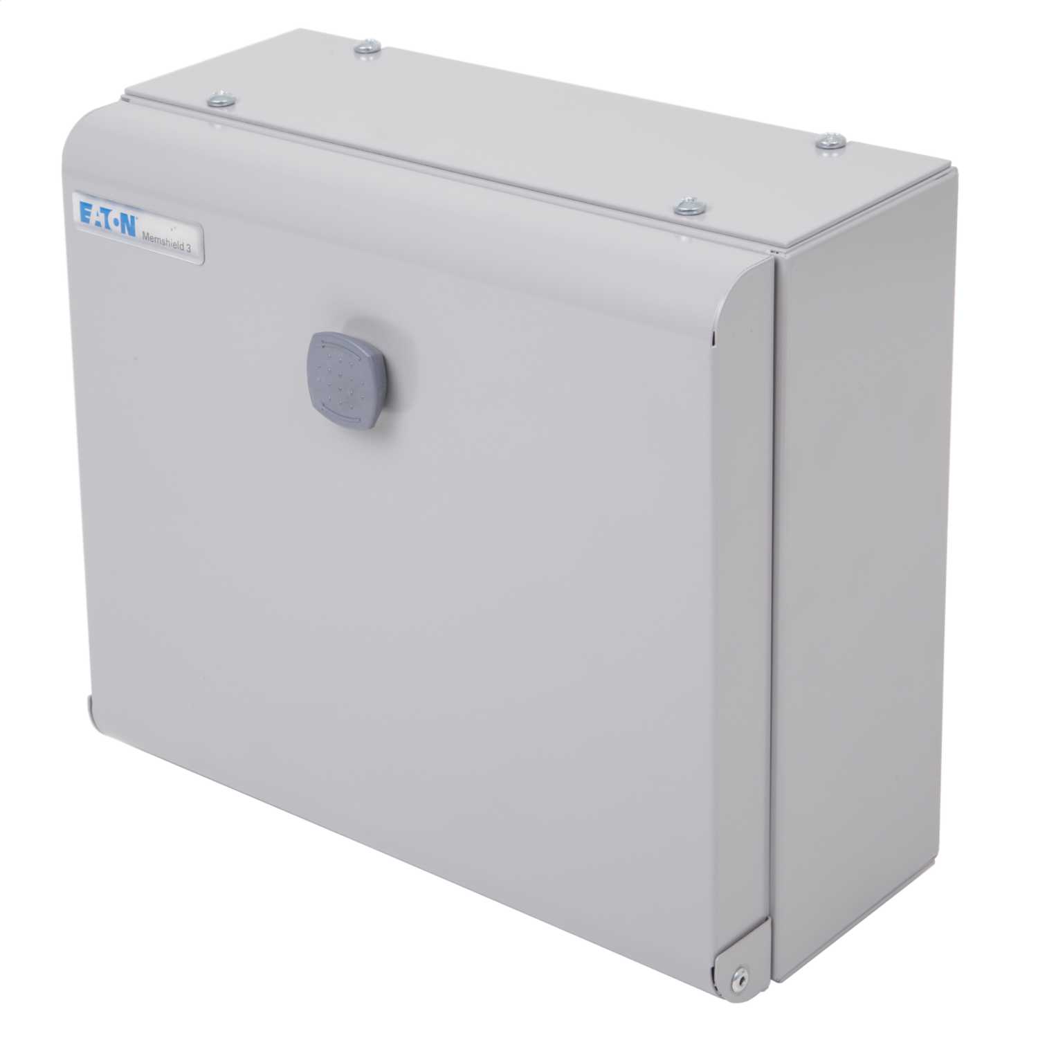 Eaton 9 Module Modular Enclosure with Din Rail Unglazed Door Grey ...