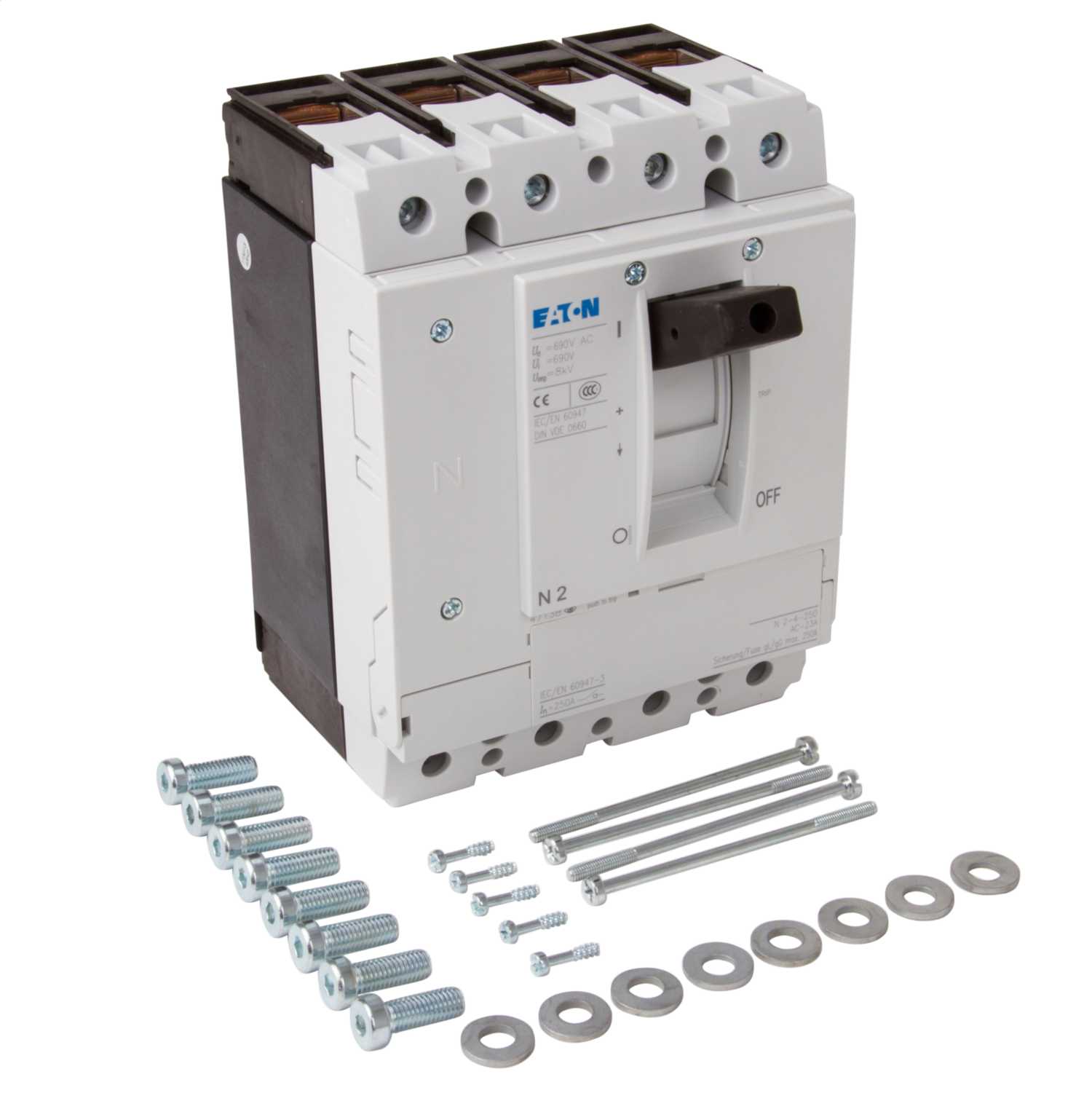 Eaton 250A 4 Pole Switch Disconnector (N2-4-250-KCO) | CEF