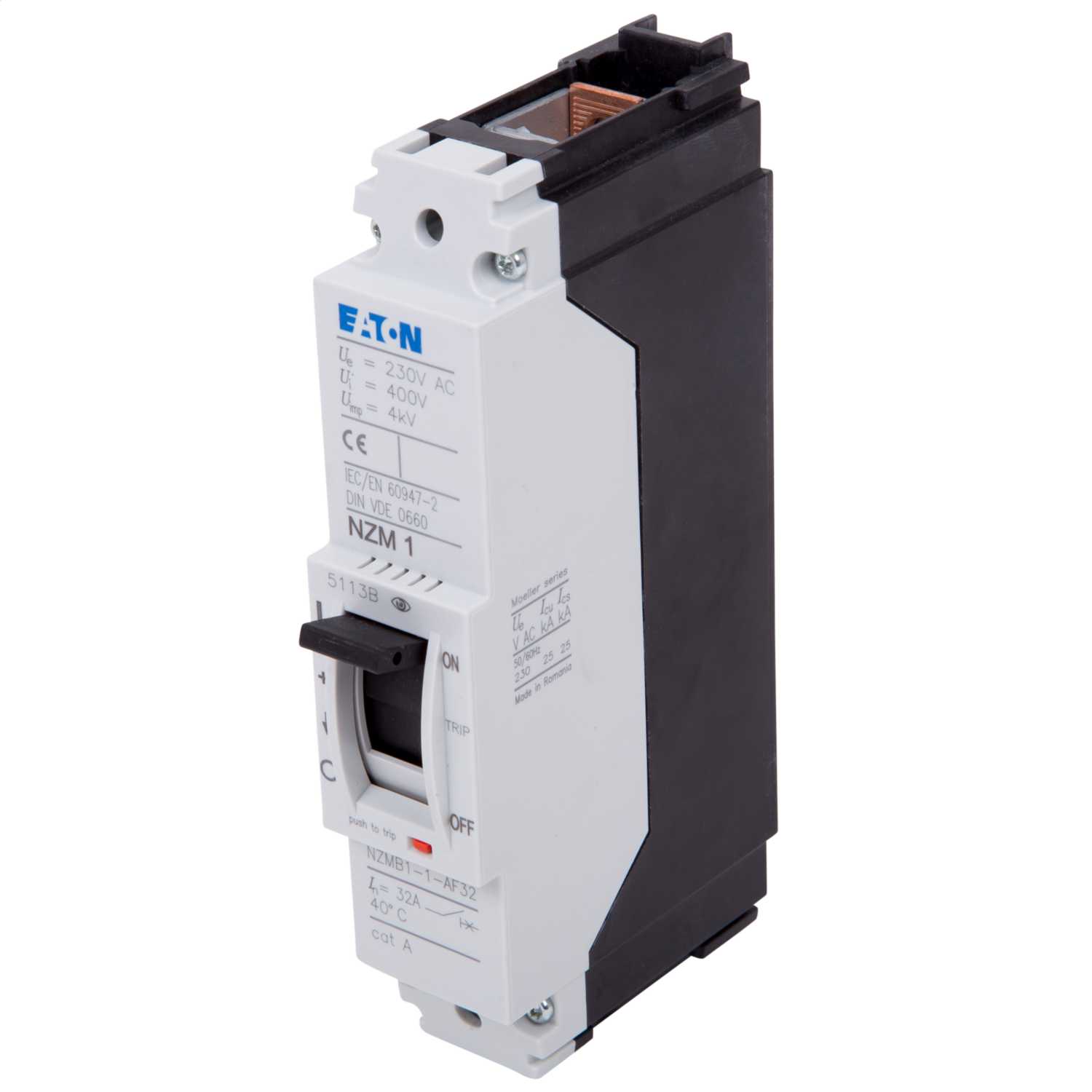 Eaton 32A Single Pole 25kA MCCB (NZMB1-1-AF32) | CEF