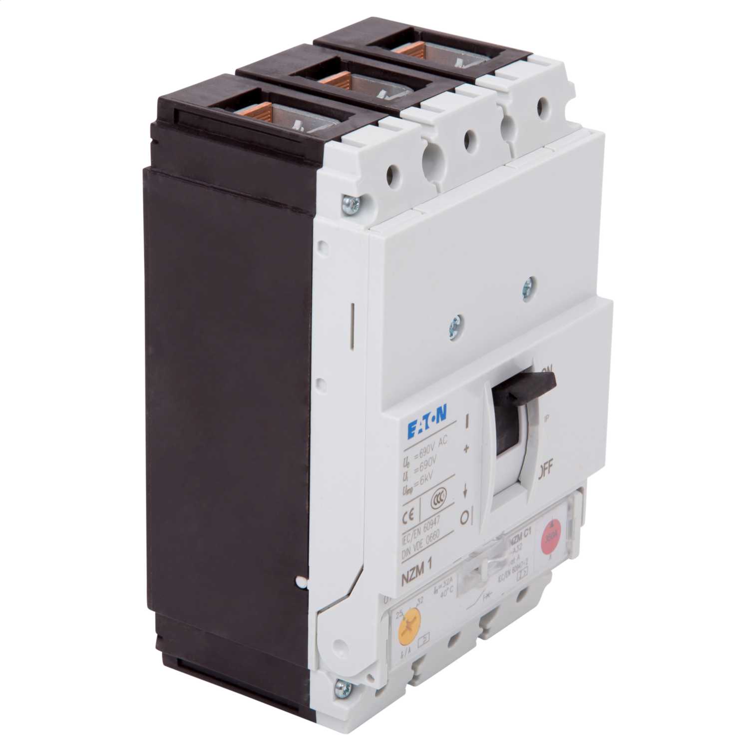 Eaton 32A Triple Pole 36kA MCCB (NZMC1-A32) | CEF