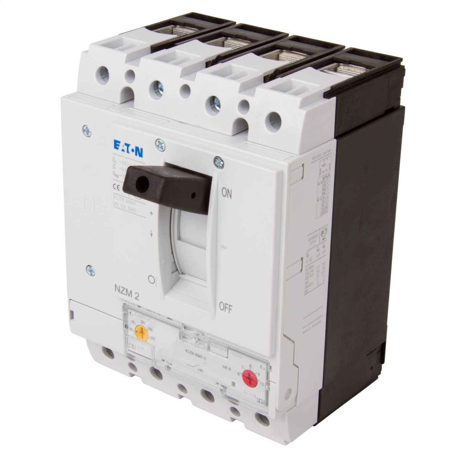 Eaton 200A 4P 36kA MCCB (NZMC2-4-A200-KCO) | CEF