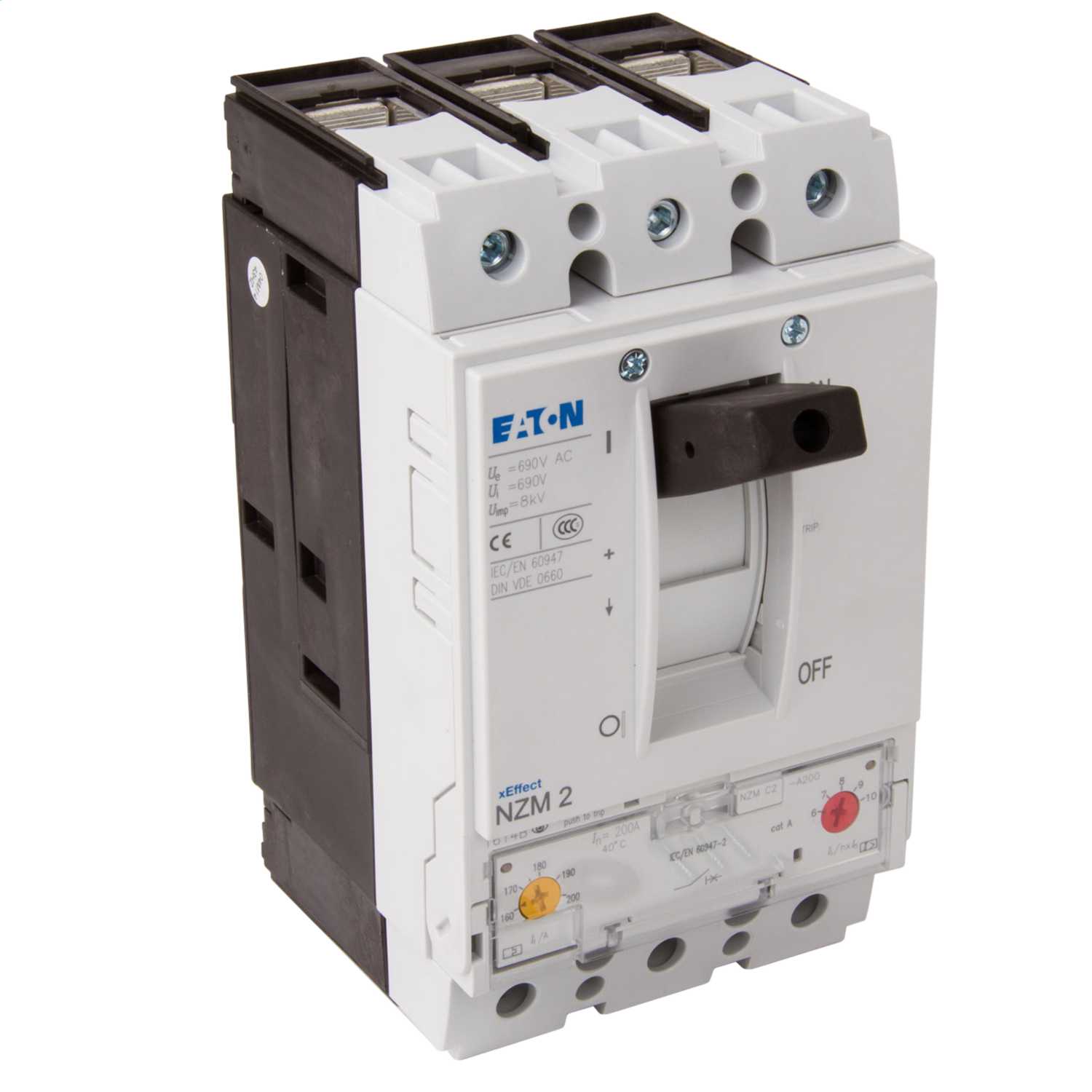 Eaton 200A TP 36kA MCCB (NZMC2-A200-KCO) | CEF