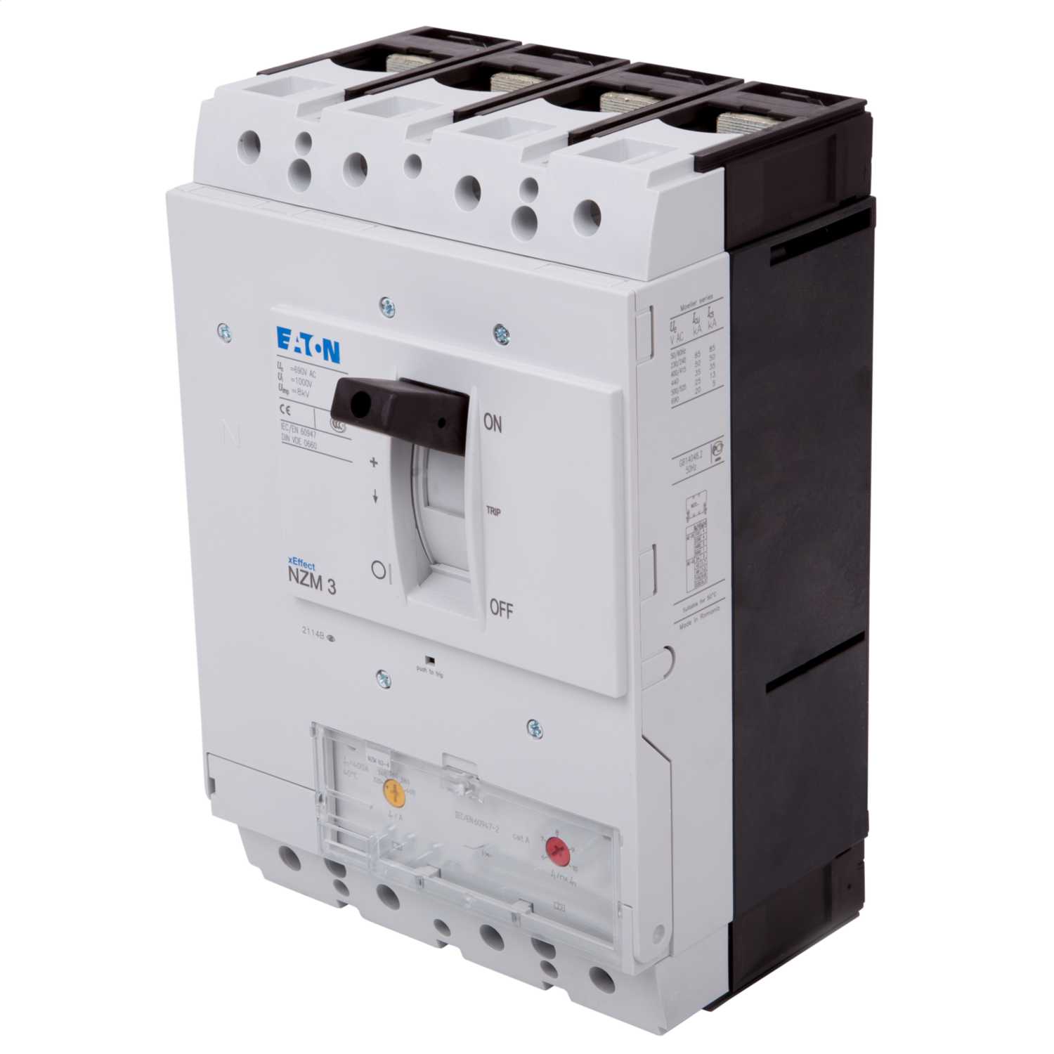 Eaton 400A 4P 50kA MCCB (NZMN3-4-A400) | CEF