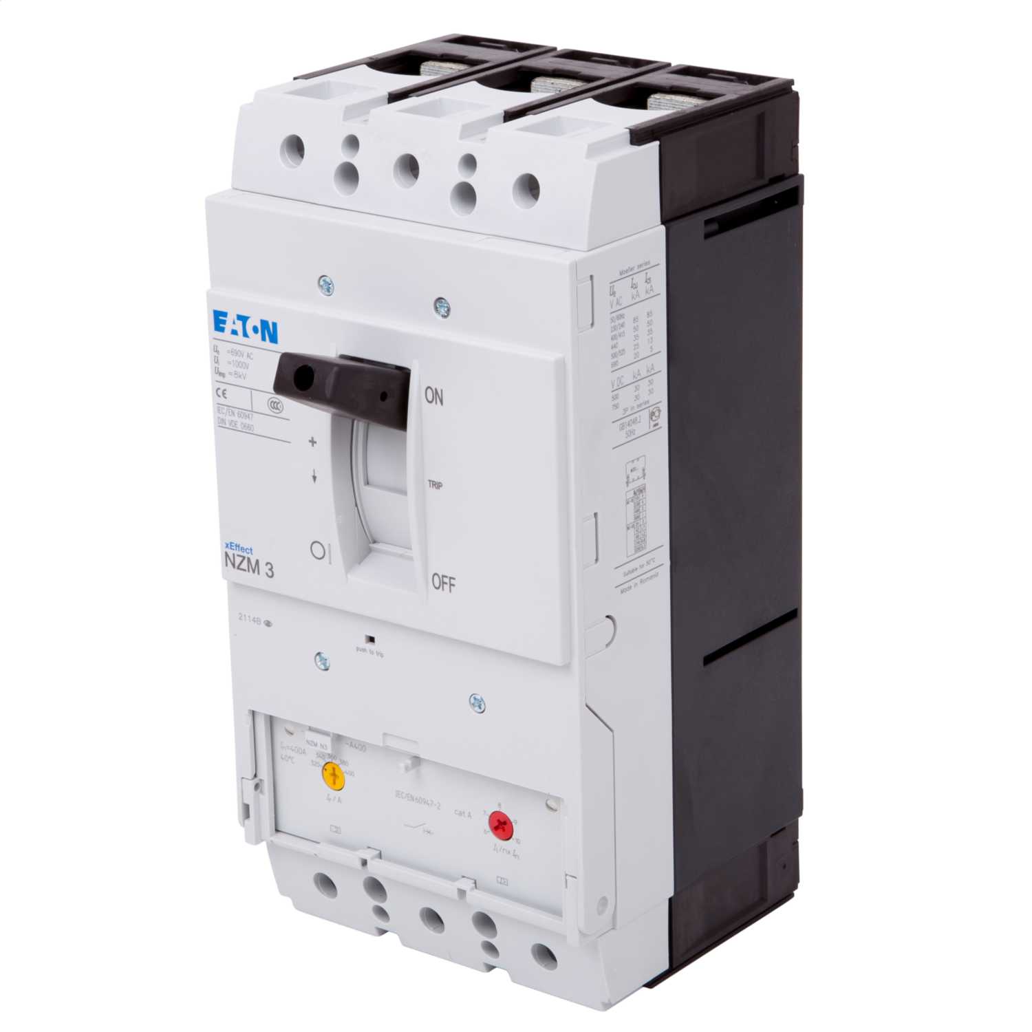 Eaton 400A Triple Pole 50kA MCCB (NZMN3-A400) | CEF