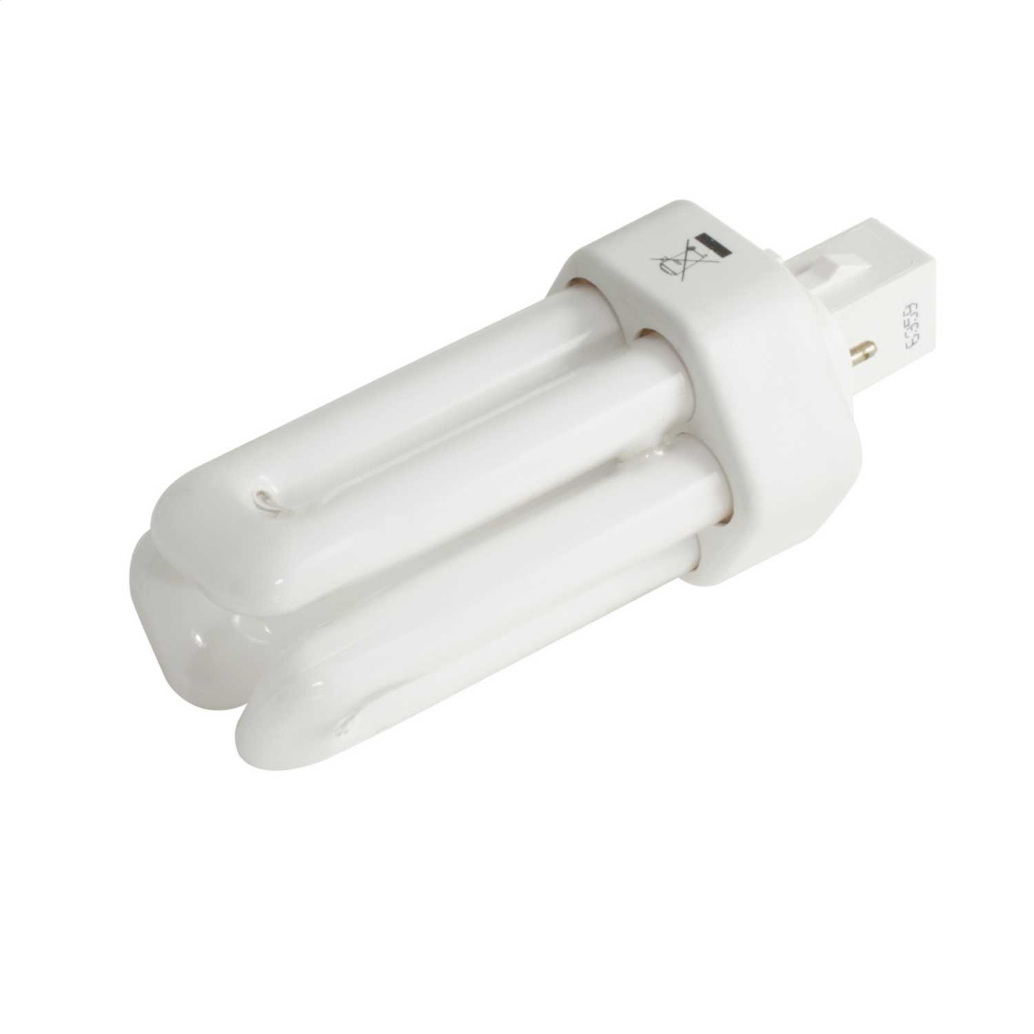 Fusion 18W GX24D-2 2 Pin Triple Compact Fluorescent Lamp 2700K (EDT18 ...