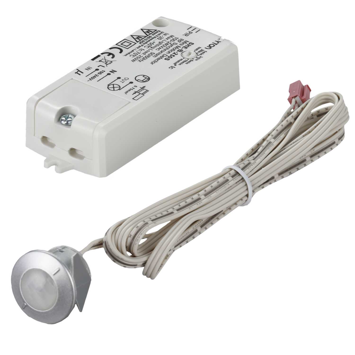 ELD 250W Flush Ceiling Mount PIR Syncro Sensor (PIR-SYNCRO) | CEF