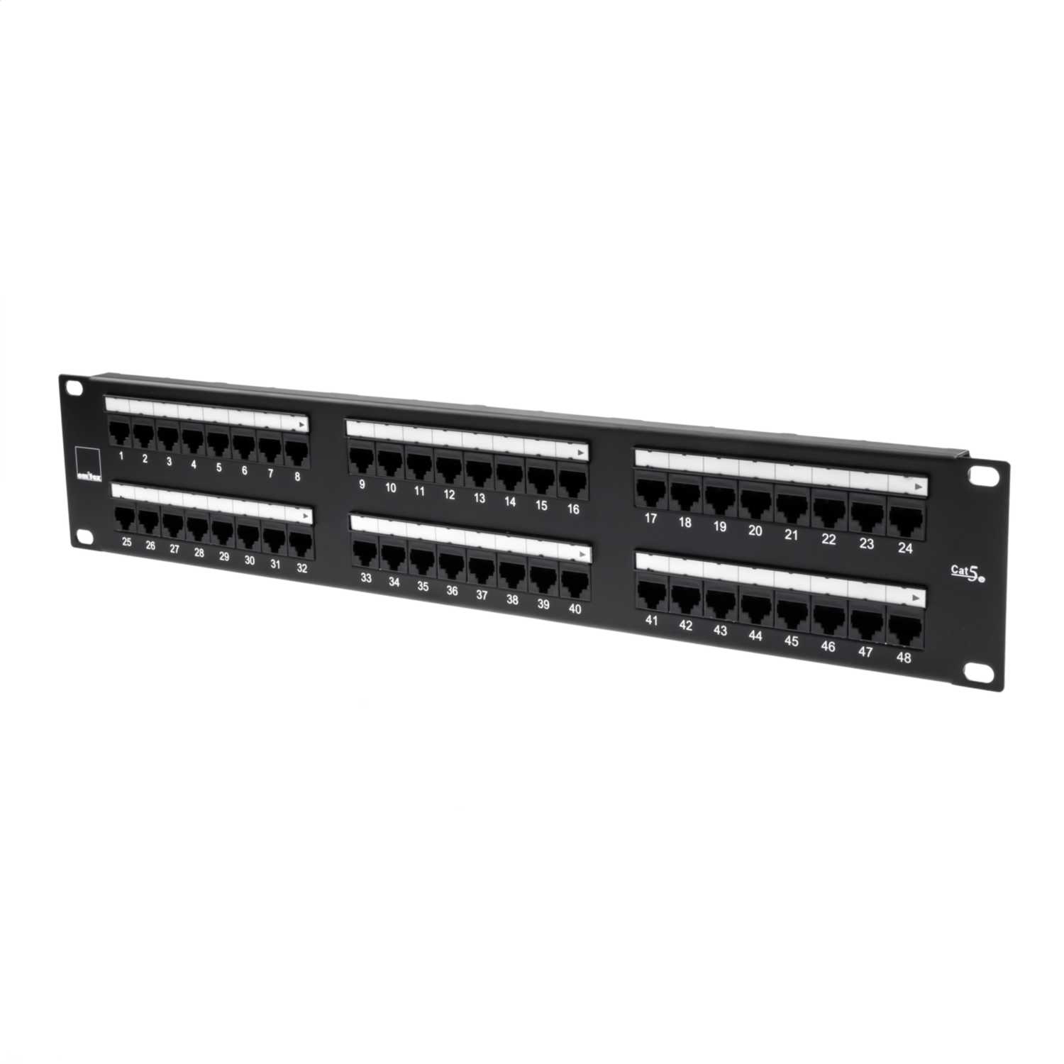 Emitex CAT5E 2U 48 Port Patch Panel (EM01.004) | CEF