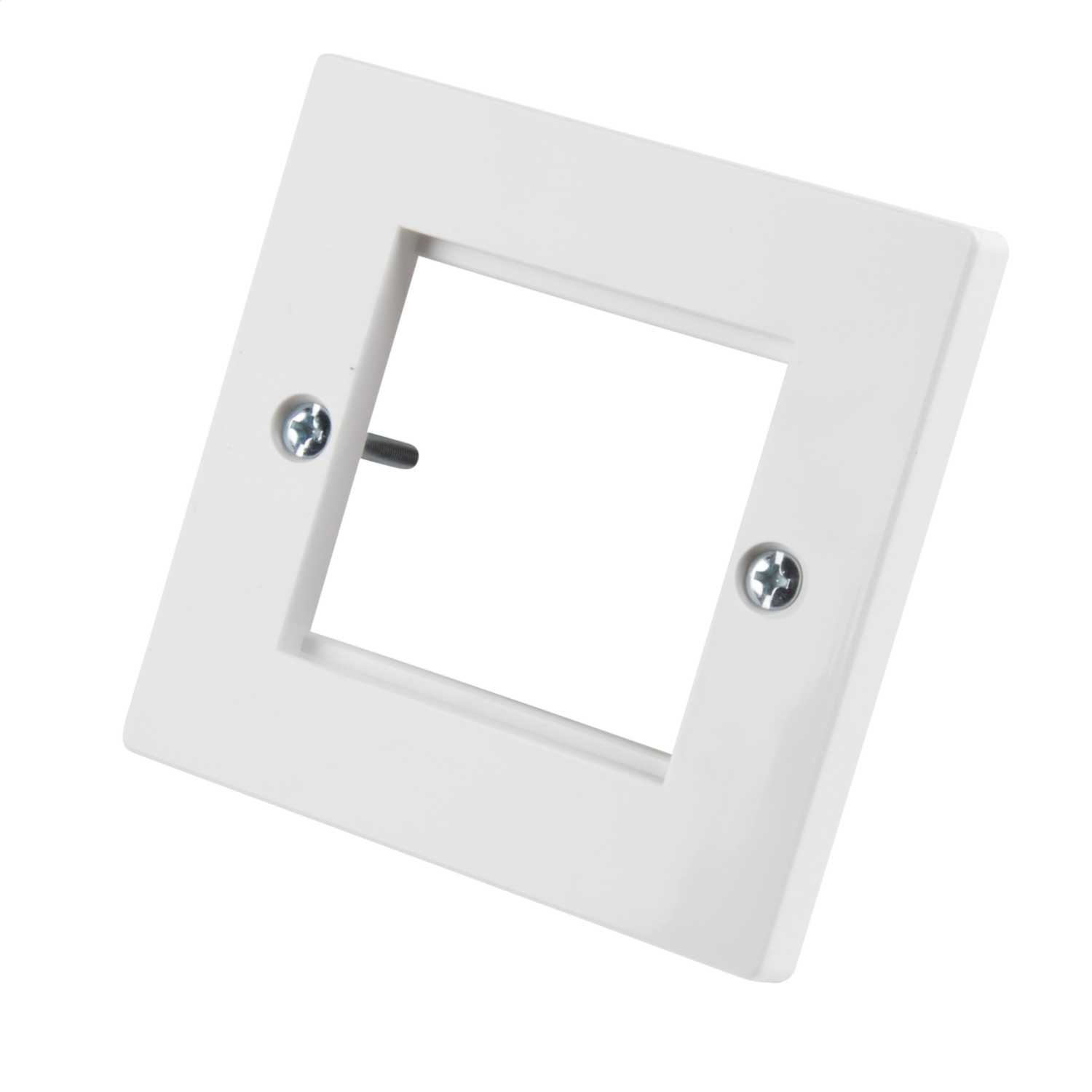Emitex 1 Gang 2 Euro Module Face Plate (EM01.008) | CEF