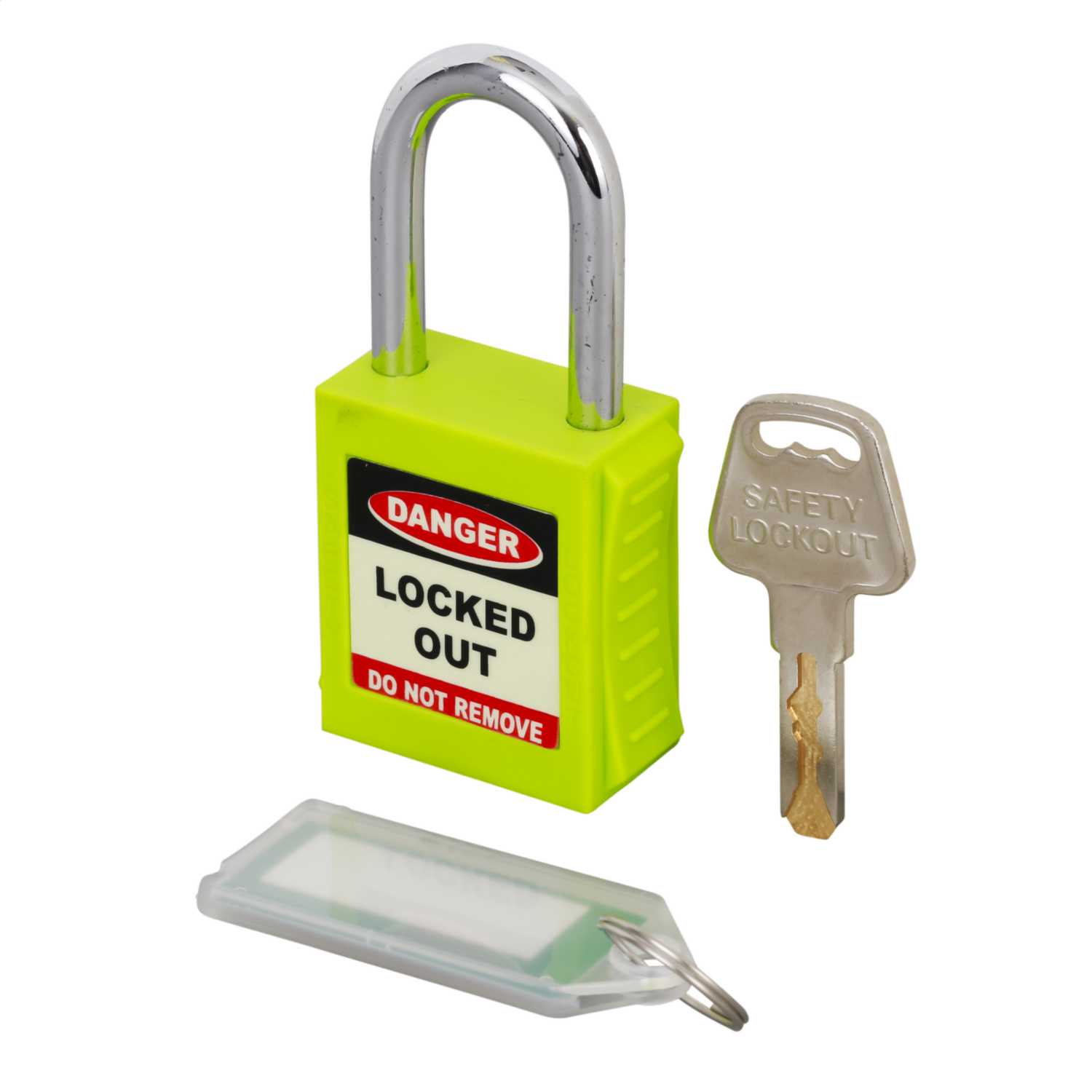 Engex Green LOTO Safety Padlock (Blister Packed) (GX-PLG) | CEF