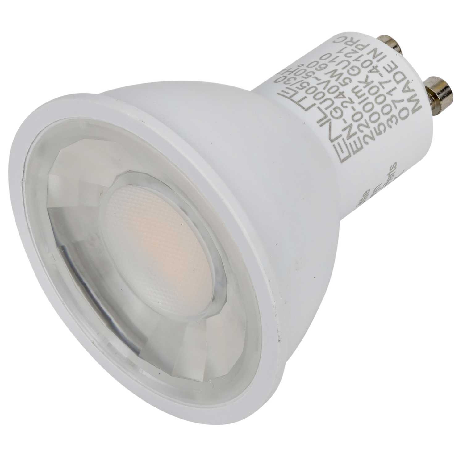 Aurora Ice™ 5w Gu10 Led Non Dimmable Lamp 3000k En Gu005 30 Cef