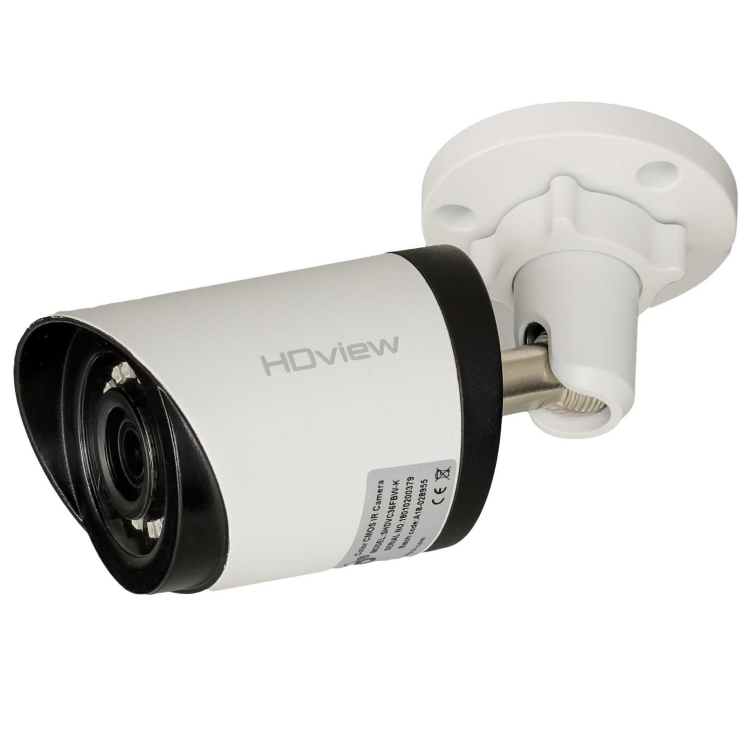 ESP 4 Channel 2 White Bullet Camera 4MP Full HD 1TB CCTV Kit ...