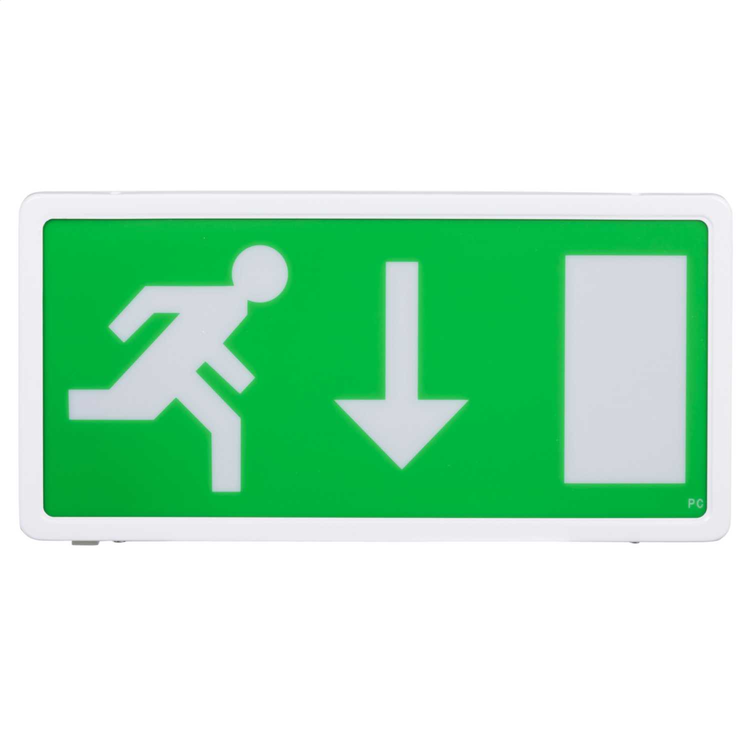 Eterna 4W LED Maintained Emergency Exit Box Sign (EXIT3MLED) | CEF