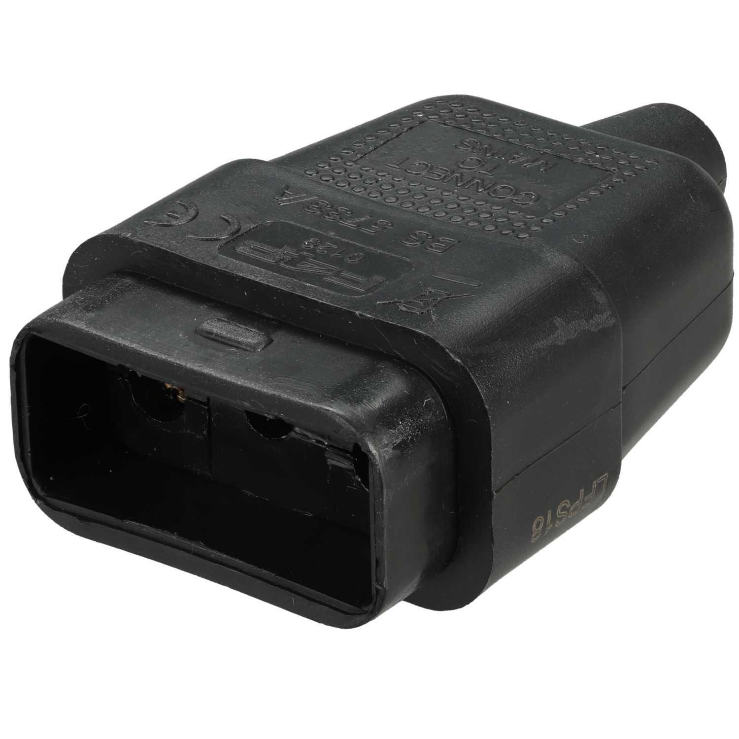 F4P 10A 3 Pin Connector Black (F4PNC10/3B) | CEF