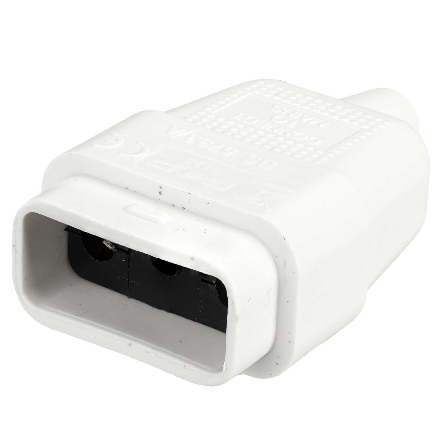 F4P 10A 3 Pin Connector White (F4PNC10/3W) | CEF