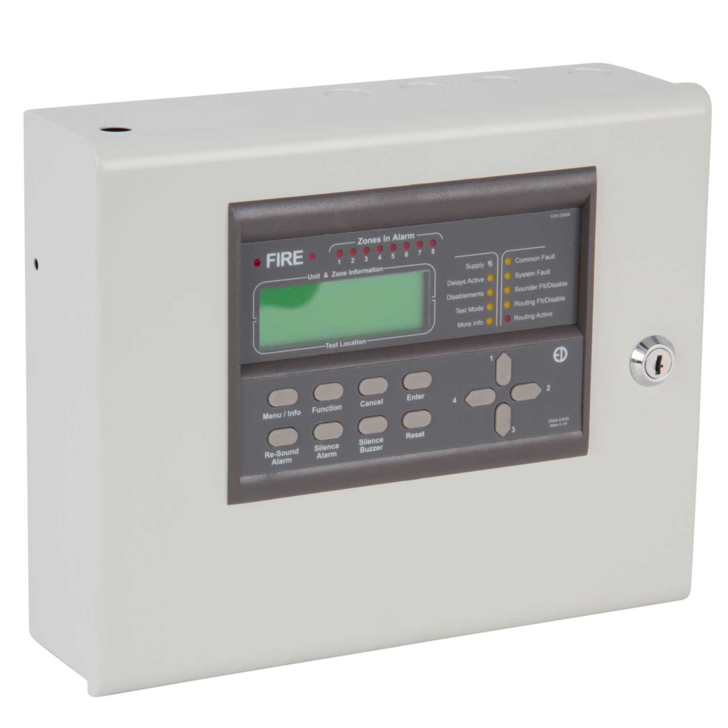 Firesafe 8 Zone Radio Fire Alarm Panel (FSRP8) | CEF