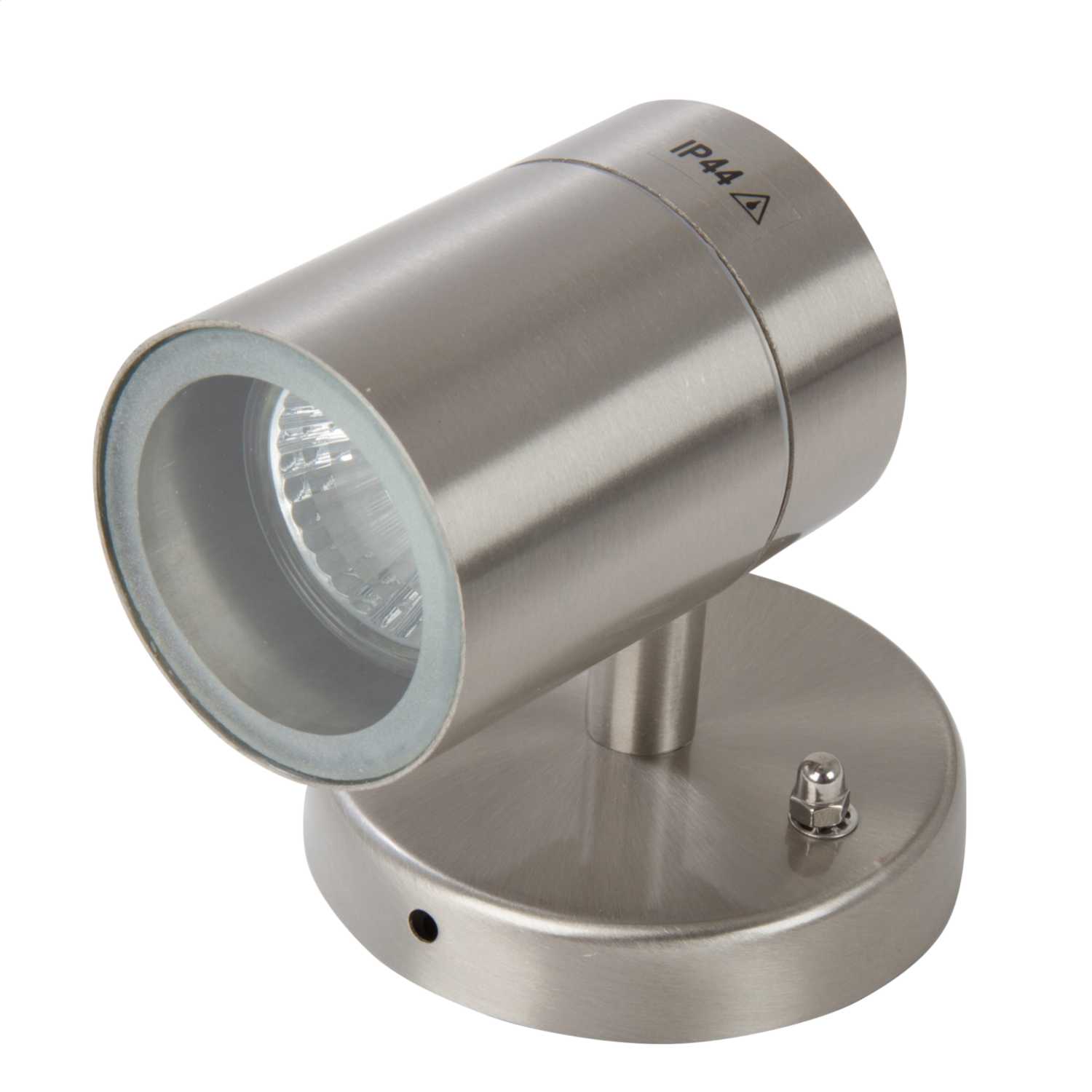 Firstlight Fusion Single Indoor or Outdoor Spot Light Stainless Steel ...