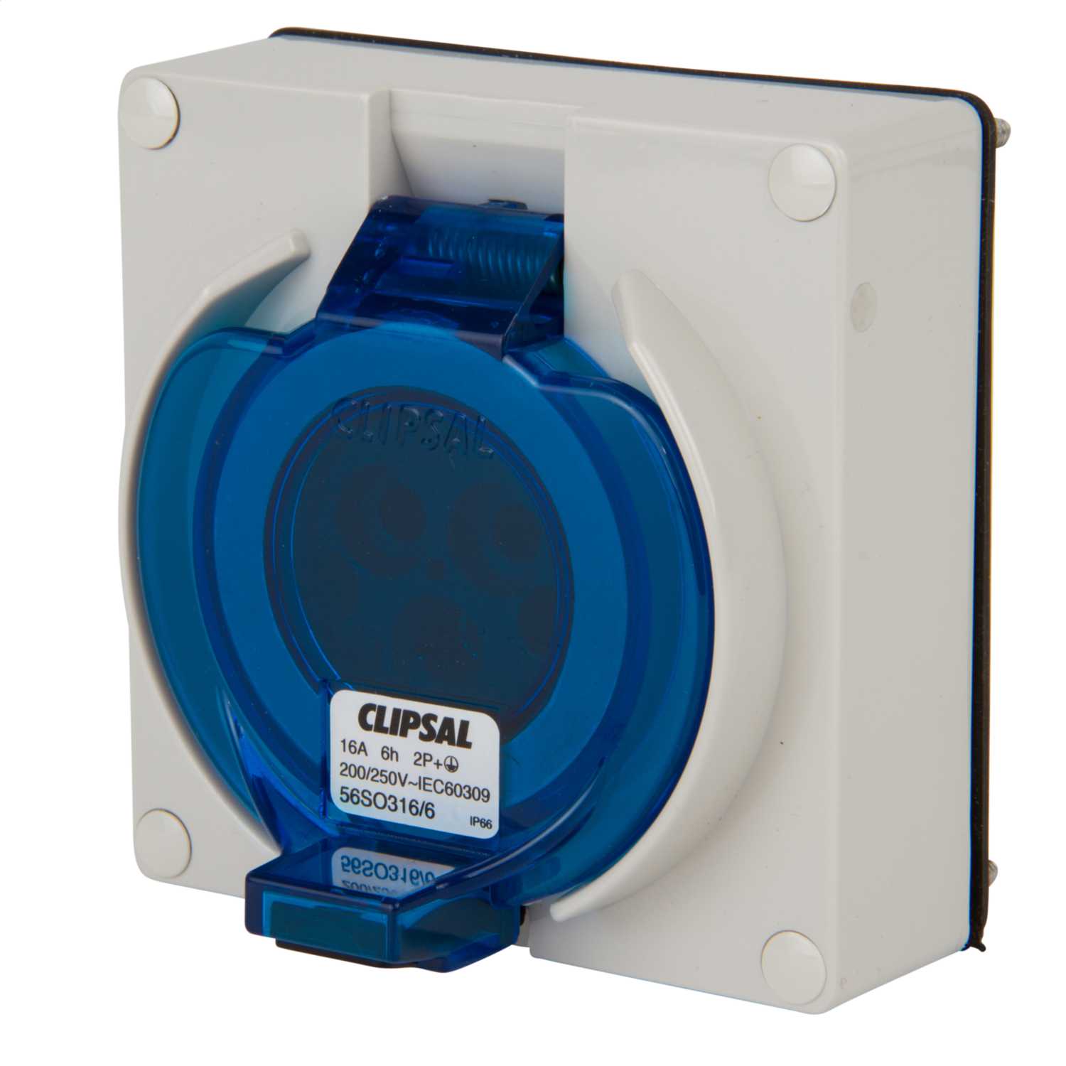 Schneider Clipsal 16A 2P+E 240V Socket (56SO3166LEGY) | CEF