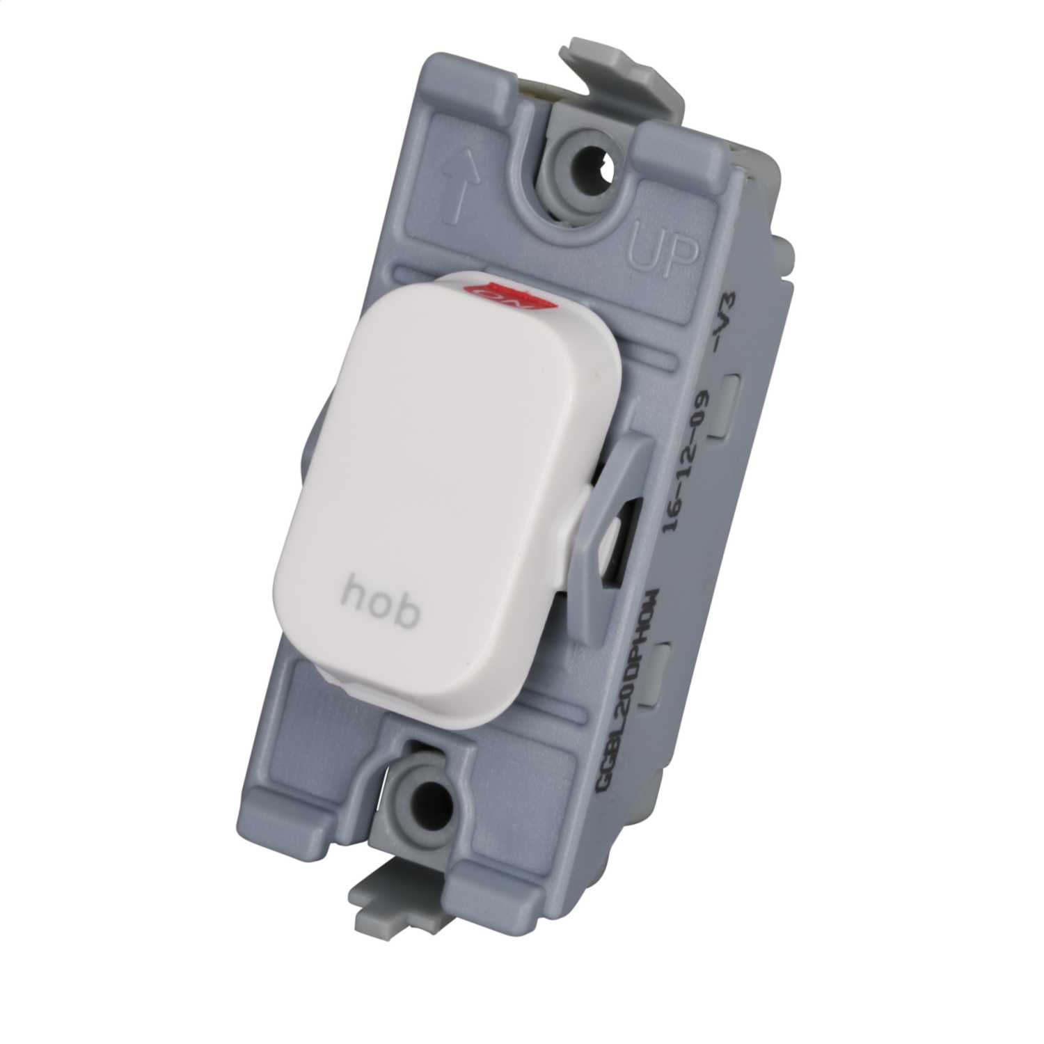 Schneider Lisse 20A Double Pole Grid Switch marked Hob (GGBL20DPHOW) | CEF