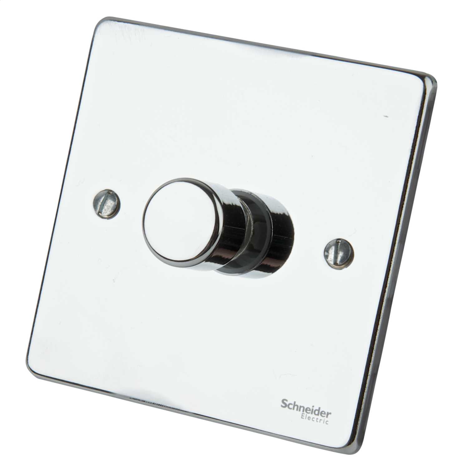 Schneider GET Ultimate 400W/VA 1 Gang 2 Way Dimmer Switch Polished ...