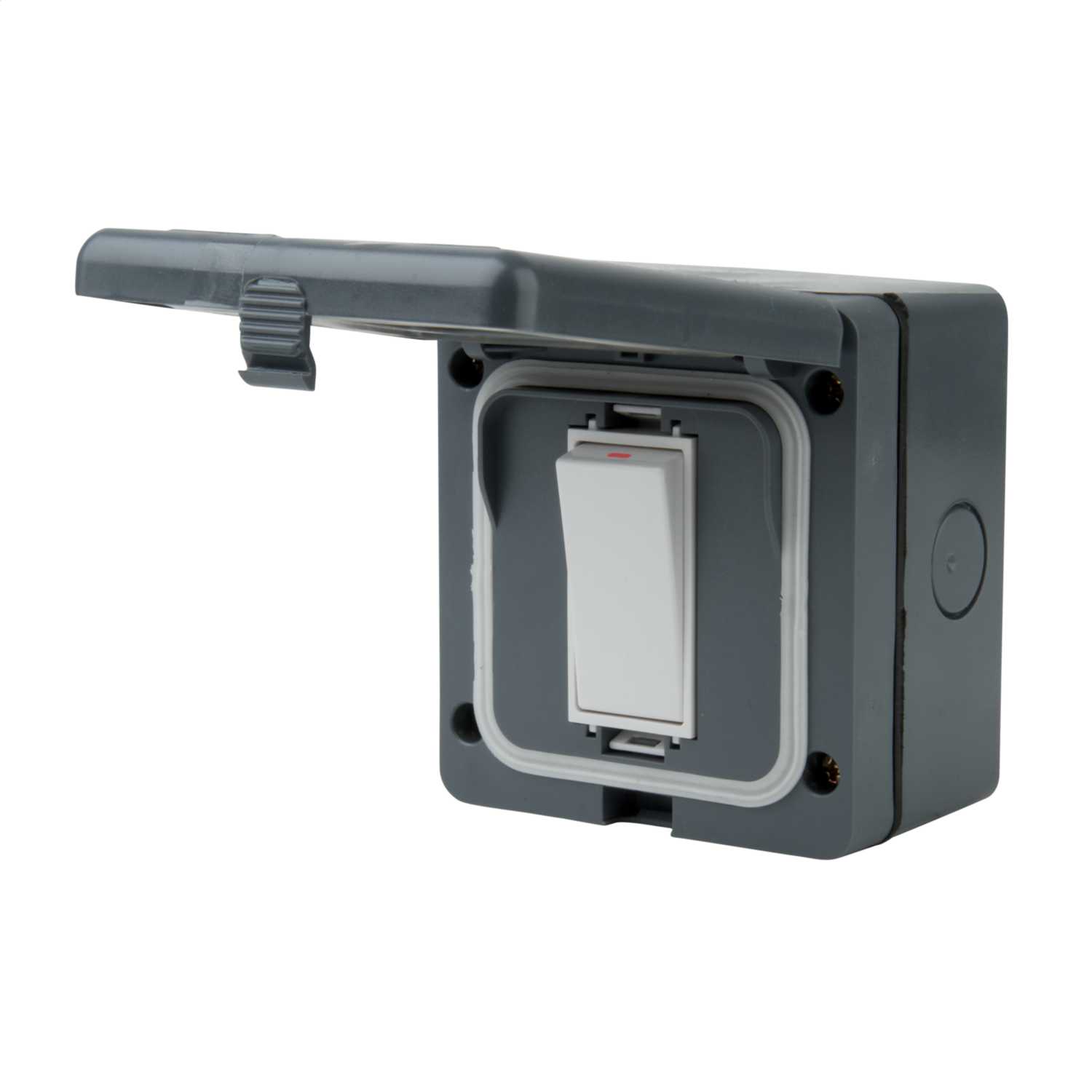 Schneider GET 10A 1 Gang 2 Way Weatherproof Switch IP55 (GWP1612) | CEF