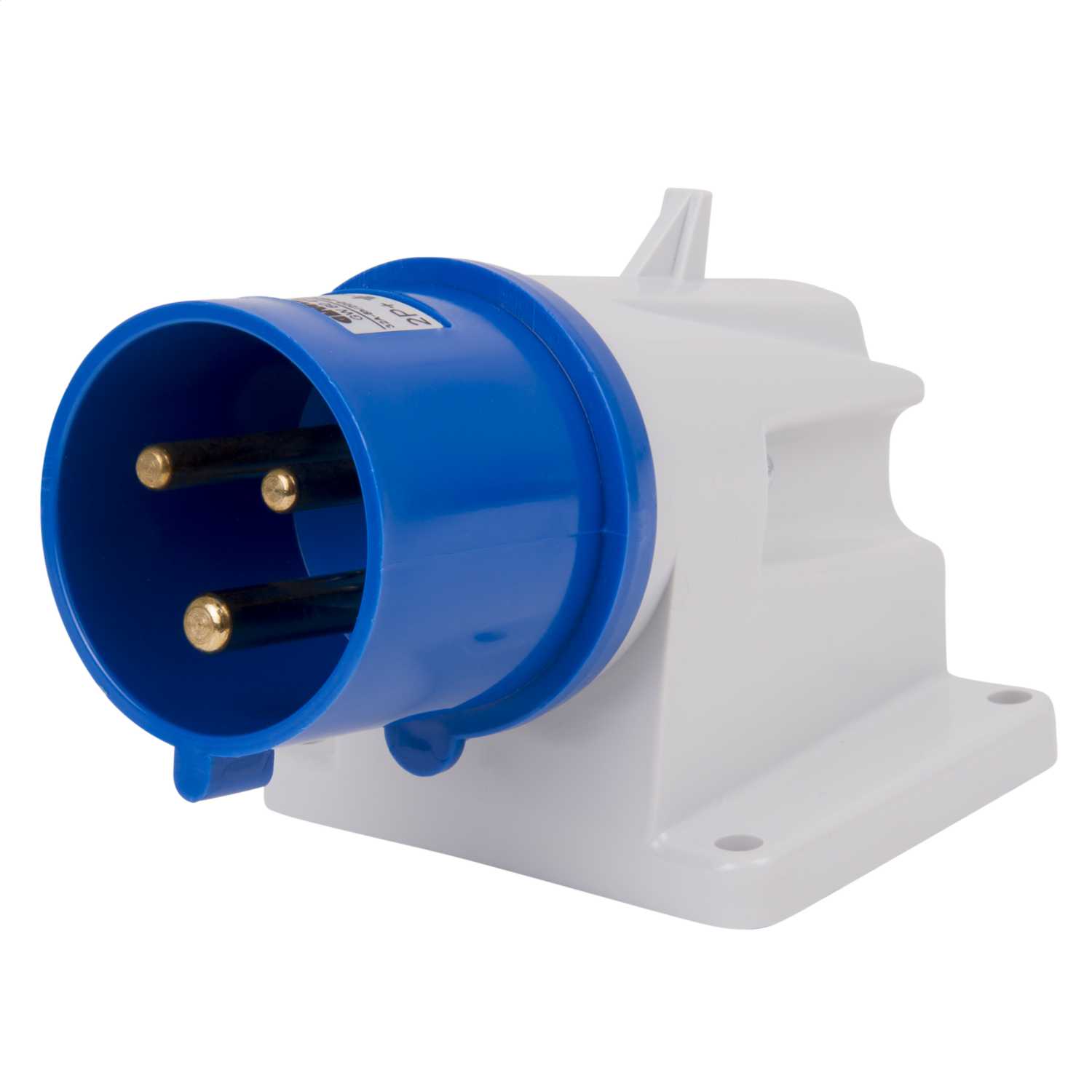 Gewiss 32A 2P+E 230V Angled Appliance Inlet IP44 (GW60415) | CEF