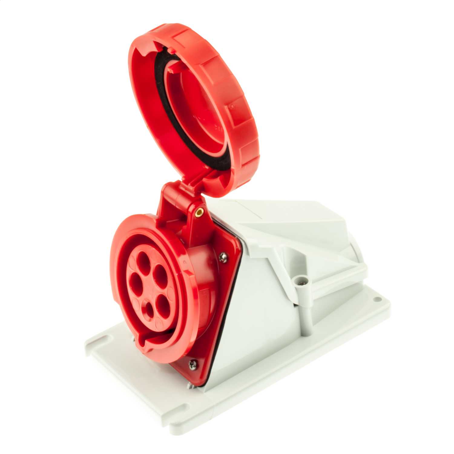 Gewiss 32A 3P+N+E 415V Wall Mounted Socket IP67 (GW62516) | CEF