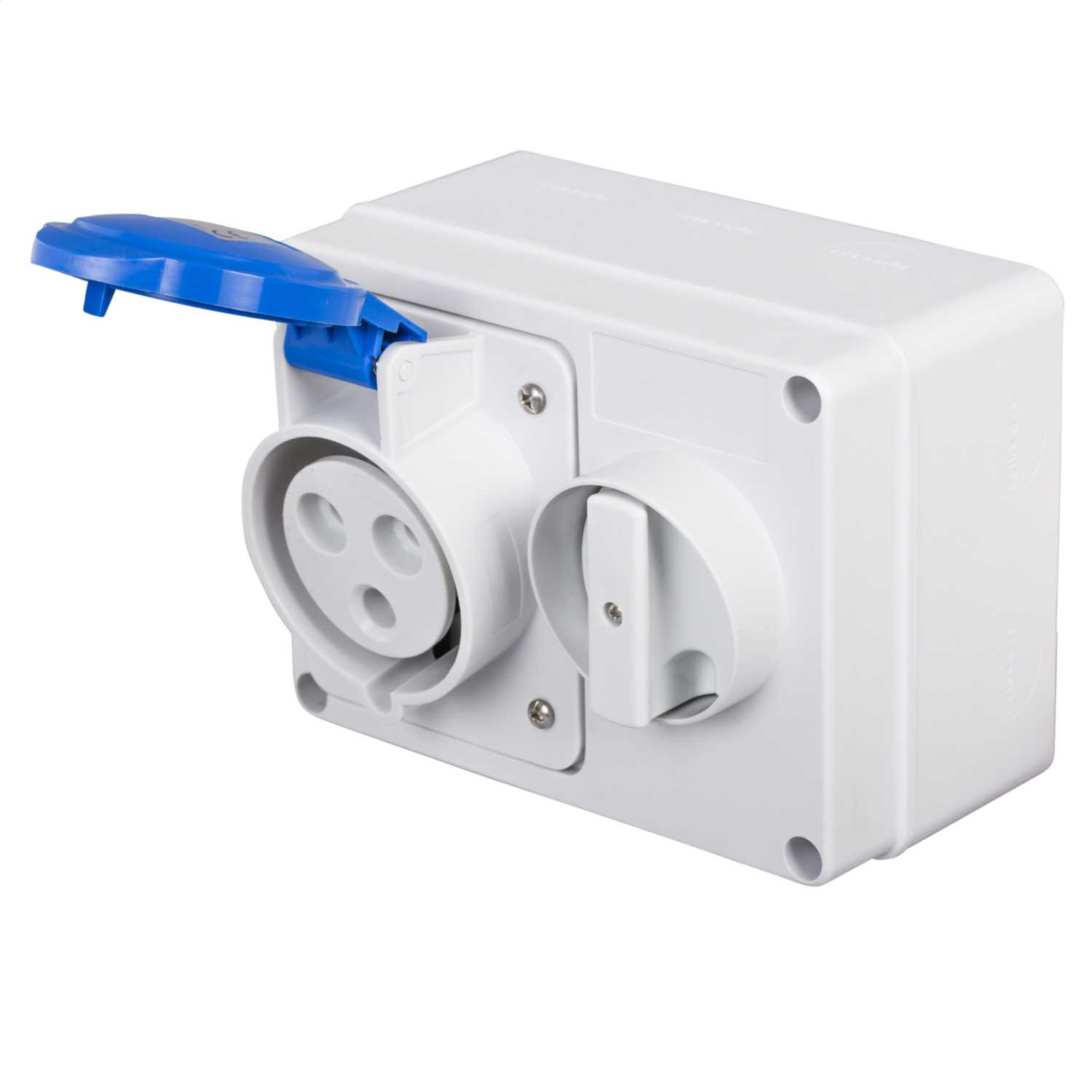 Gewiss 32A 2P+E 230V Interlocked Switched Socket IP44 (GW66015) | CEF