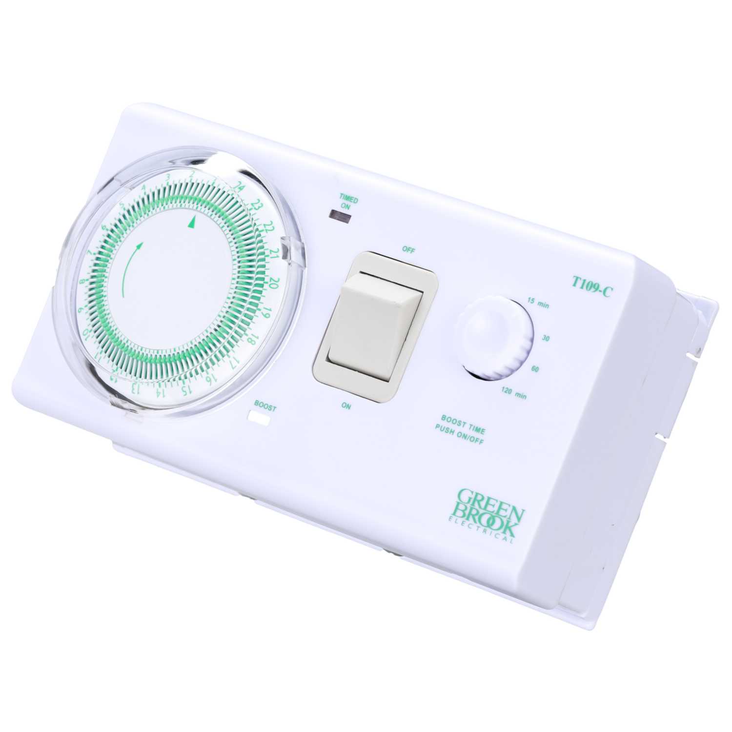 Greenbrook 24 Hour Mechanical Dual Tariff Boost Timer (T109-C) | CEF