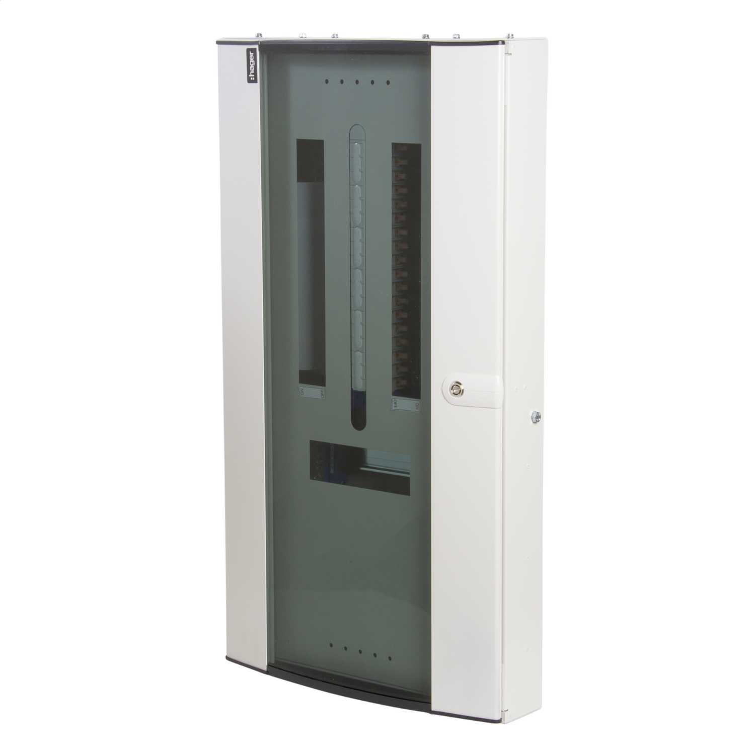 Hager 12 Way 125 Amp TP+N Type B Distribution Board without Incomer ...