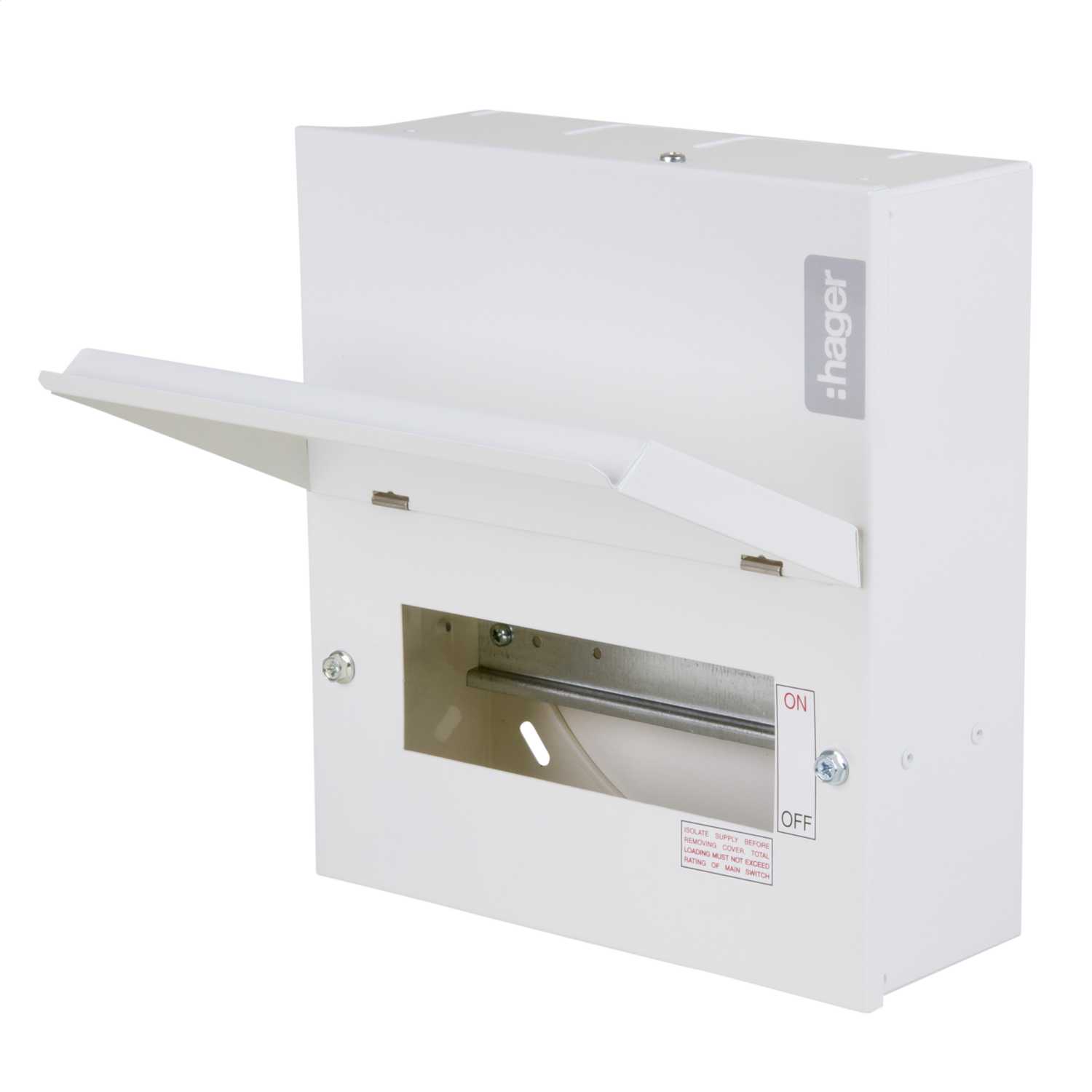 Hager 8 Module Metal Clad Enclosure (VML008) | CEF