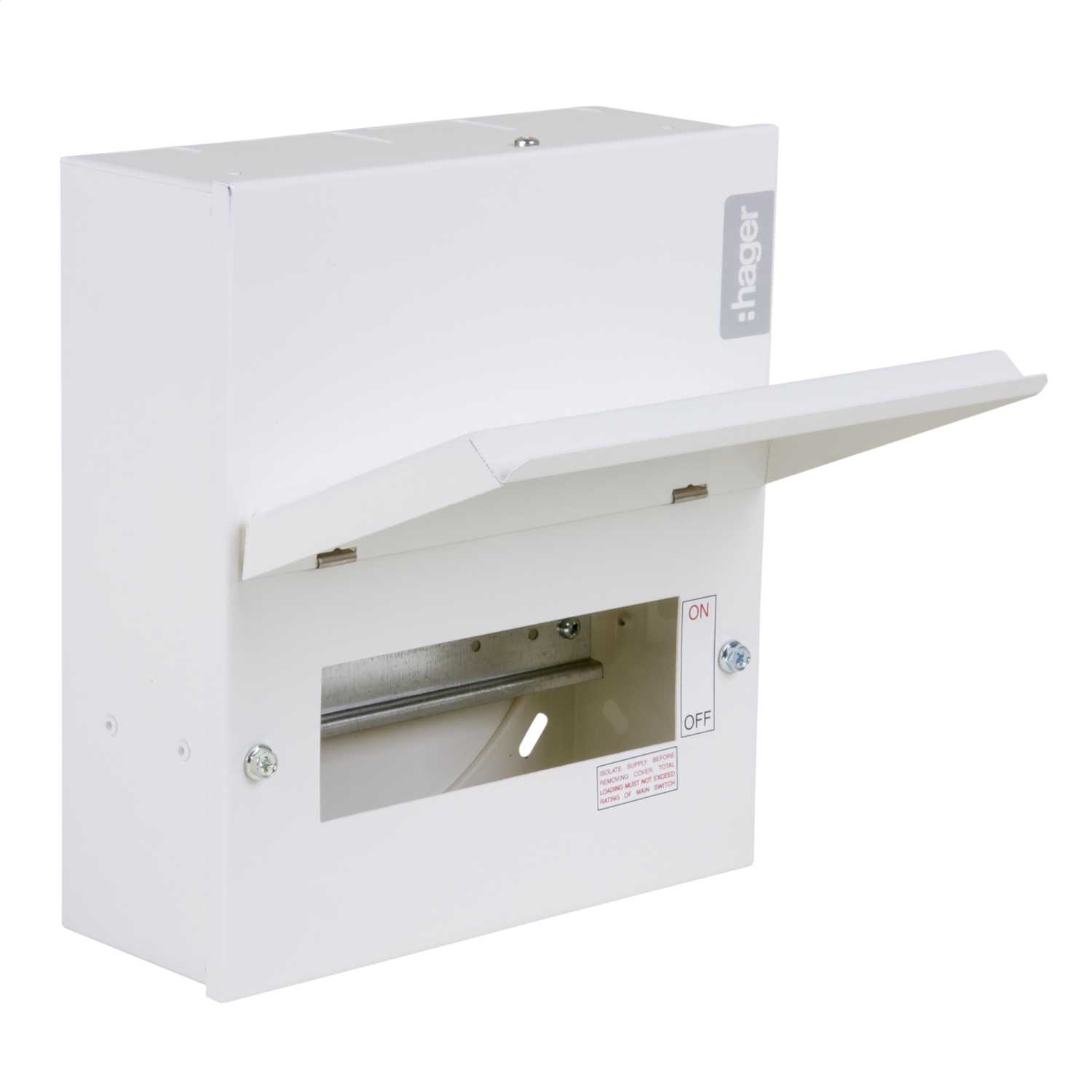 Hager 8 Module Metal Clad Enclosure (VML008) | CEF