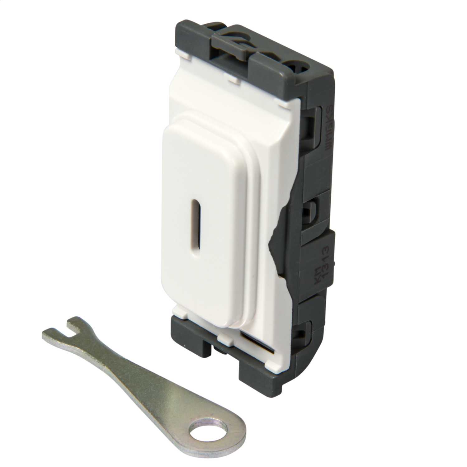 Hager Sollysta 20A Double Pole Grid Key Switch (WMGKS) | CEF