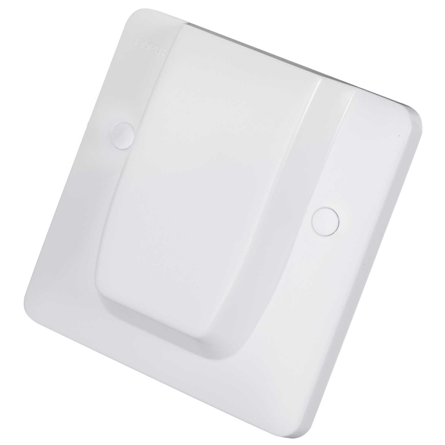 Hager Sollysta 45A Cooker Cable Outlet White (WMP50FO) | CEF