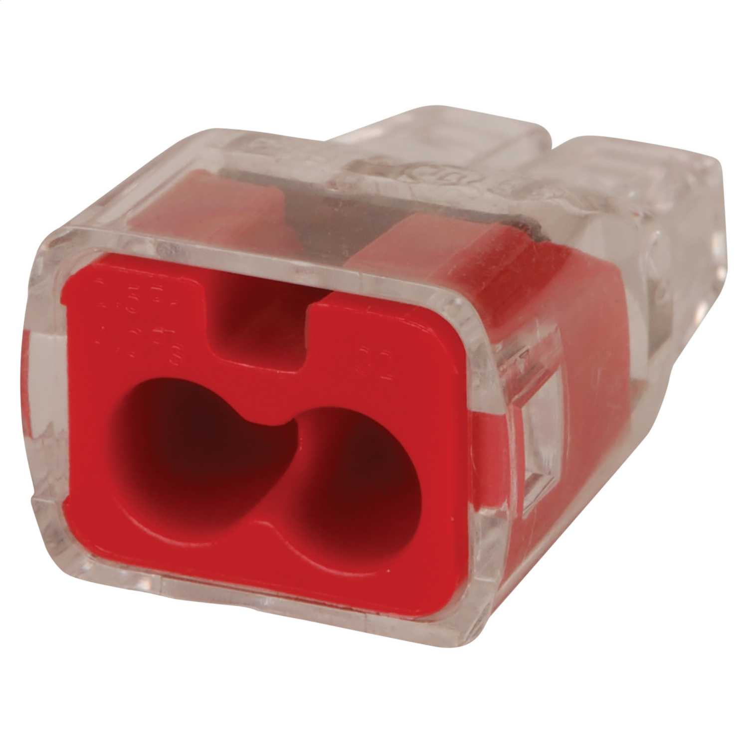 Ideal 2 Way Push In Connector Red (Pack of 100) (30-1032) | CEF