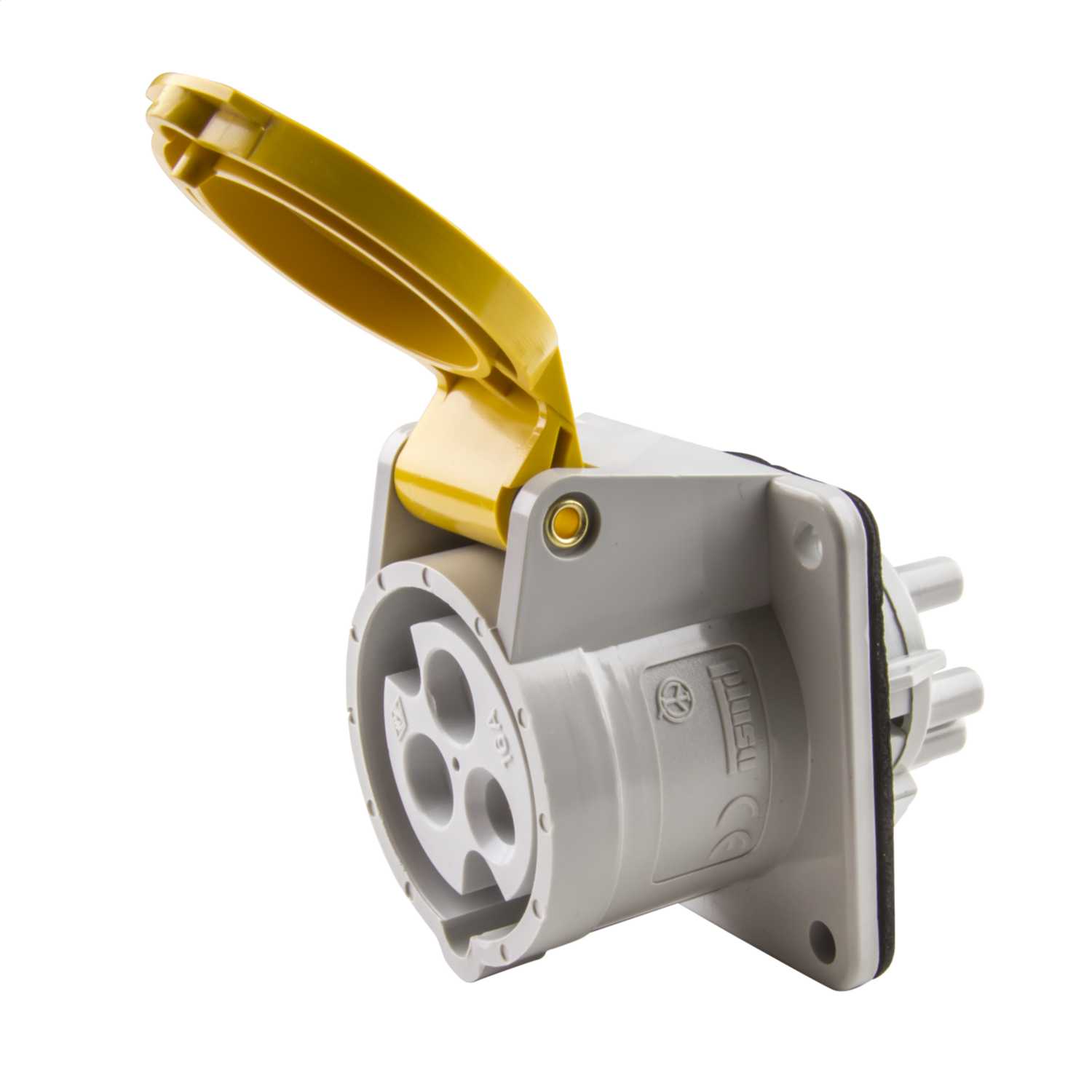 Ilme 16A 2P+E 110V Panel Mounted Socket IP44 (PE1643PQ) | CEF