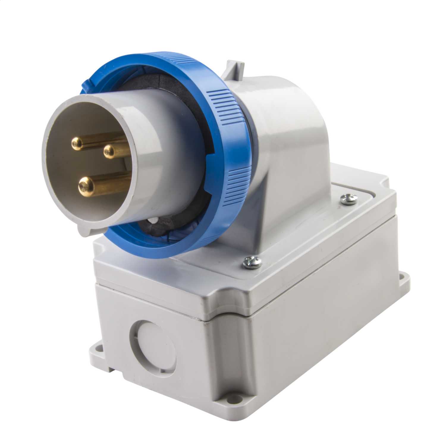 Ilme 16A 2P+E 230V Wall Mounted Appliance Inlet IP67 (PEW1663SM) | CEF