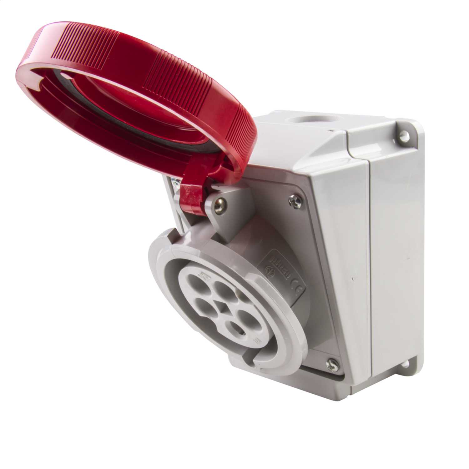 Ilme 32A 3P+N+E 415V Wall Mounted Socket IP67 (PEW3265PP) | CEF