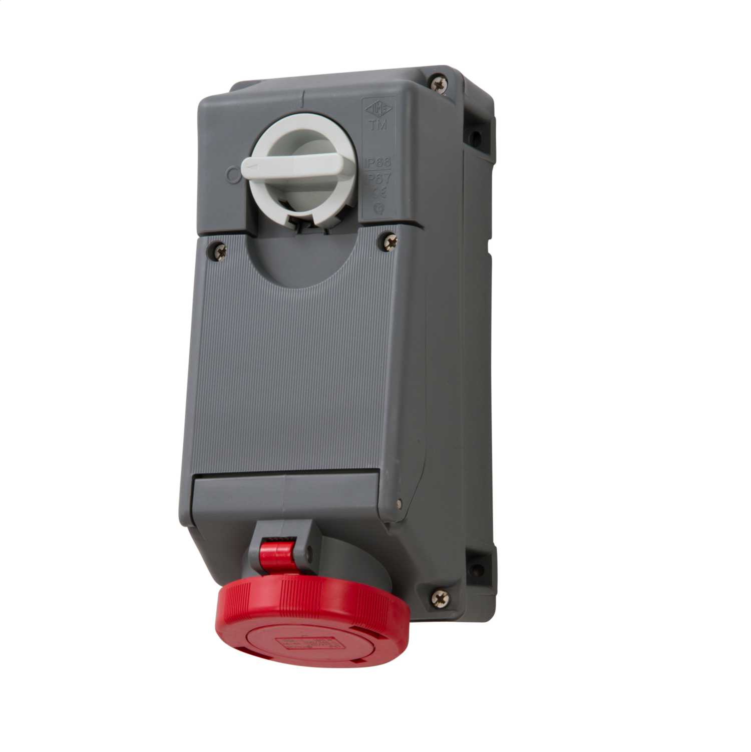 Ilme 16A 3P+N+E 415V Interlocked Switched Socket IP67 (TM1665IR) | CEF