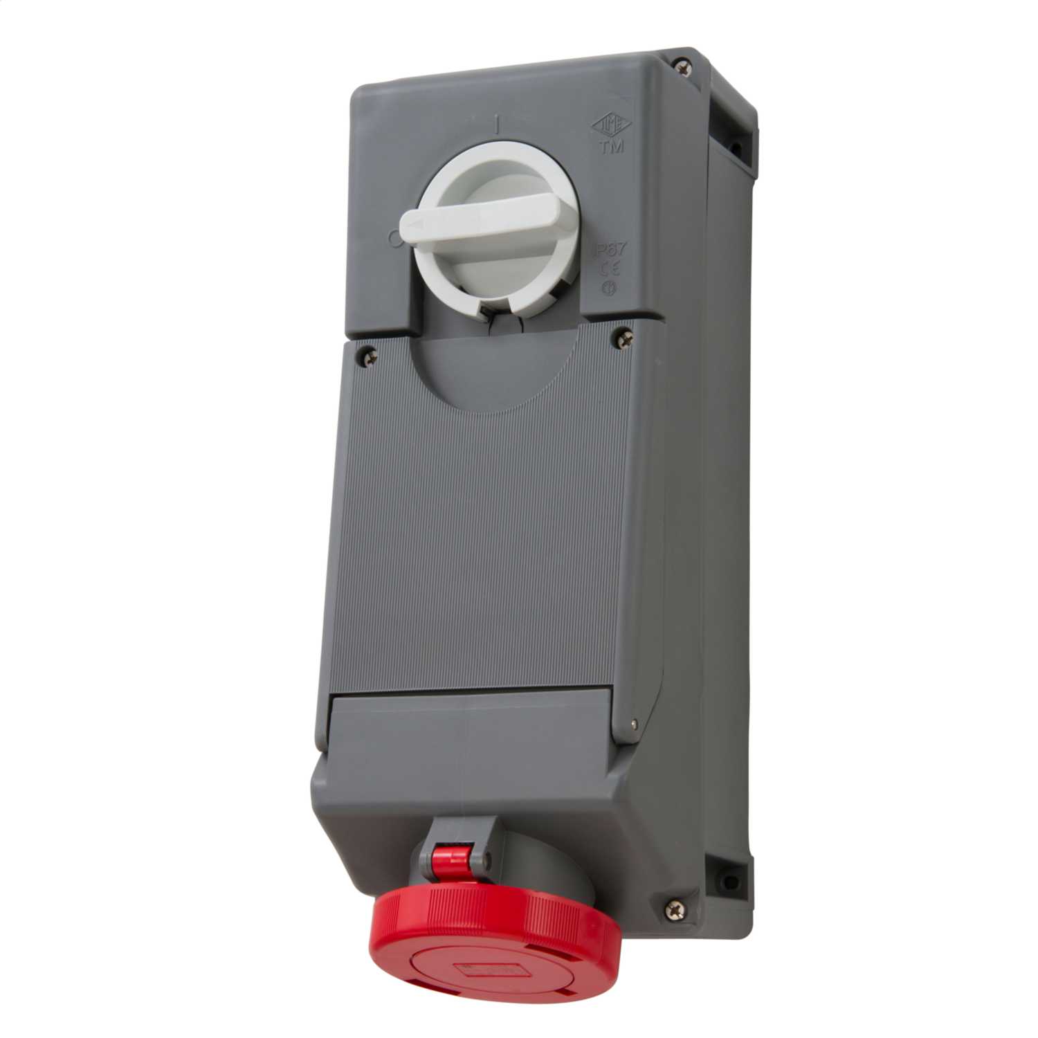 Ilme 32A 3P+N+E 415V Interlocked Switched Socket IP67 (TM3265IR) | CEF