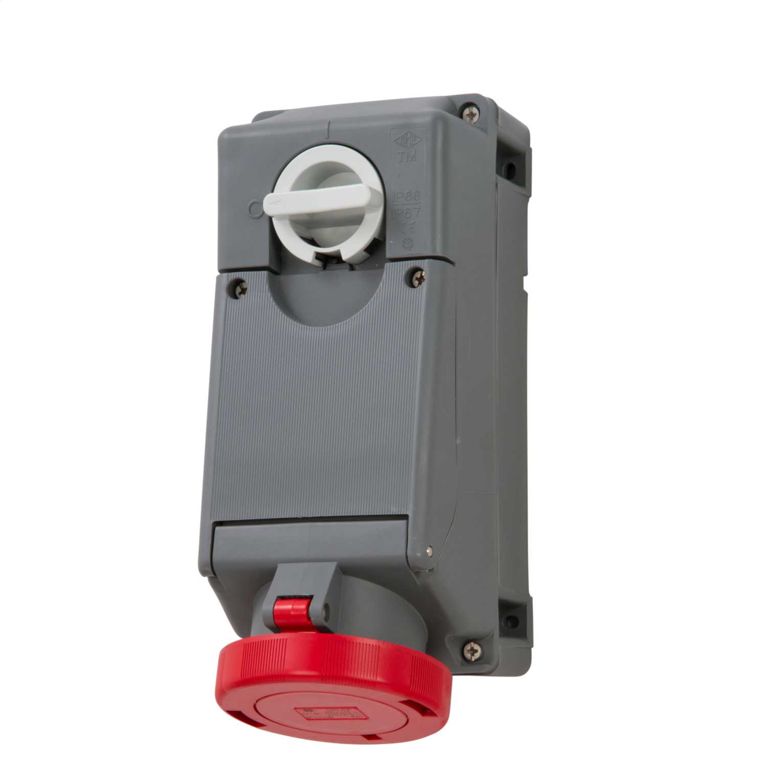 Ilme 32A 3P+N+E 415V Interlocked Switched Socket IP67 (TM3265KSP) | CEF