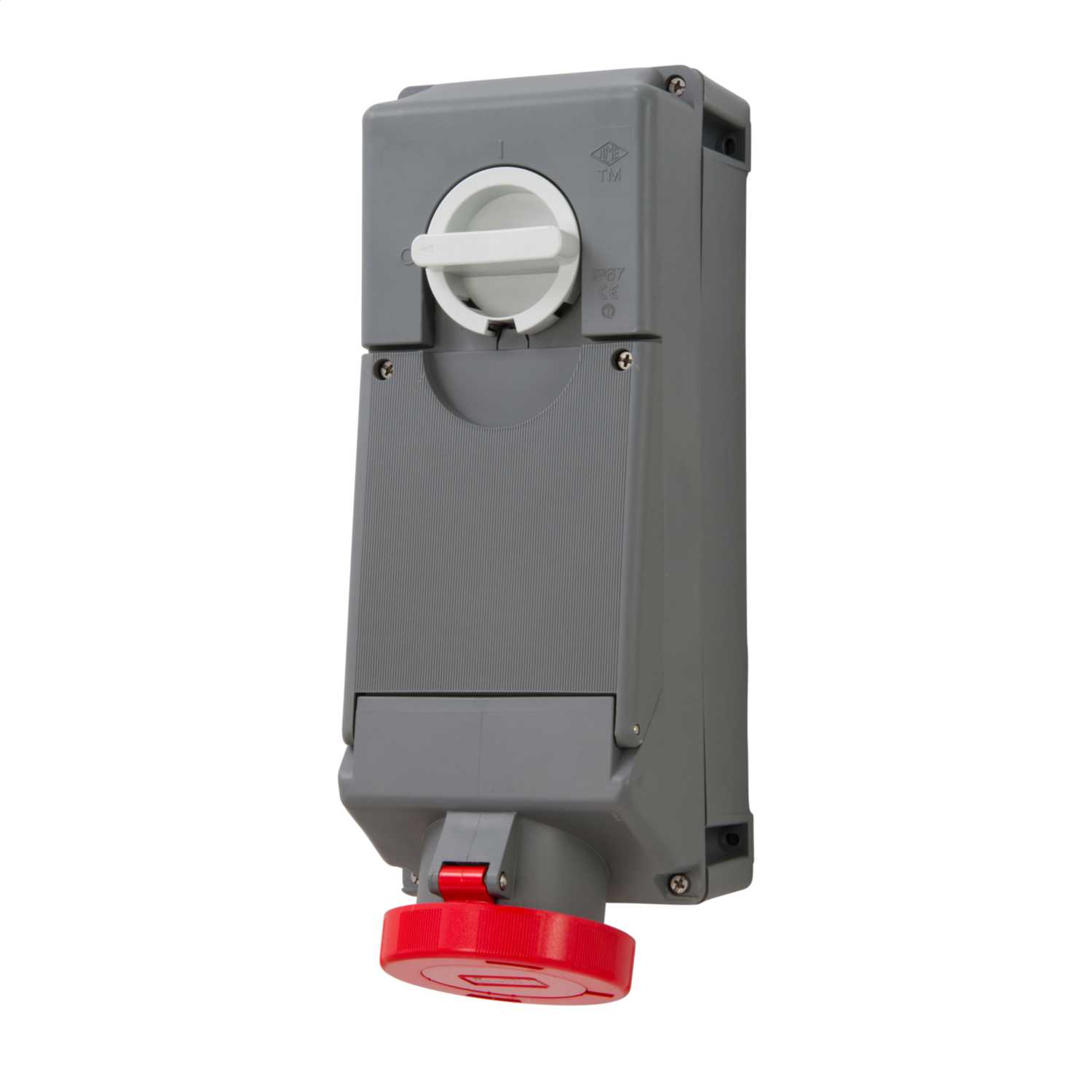 Ilme 63A 3P+E 415V Interlocked Switched Socket IP67 (TM6364IR) | CEF