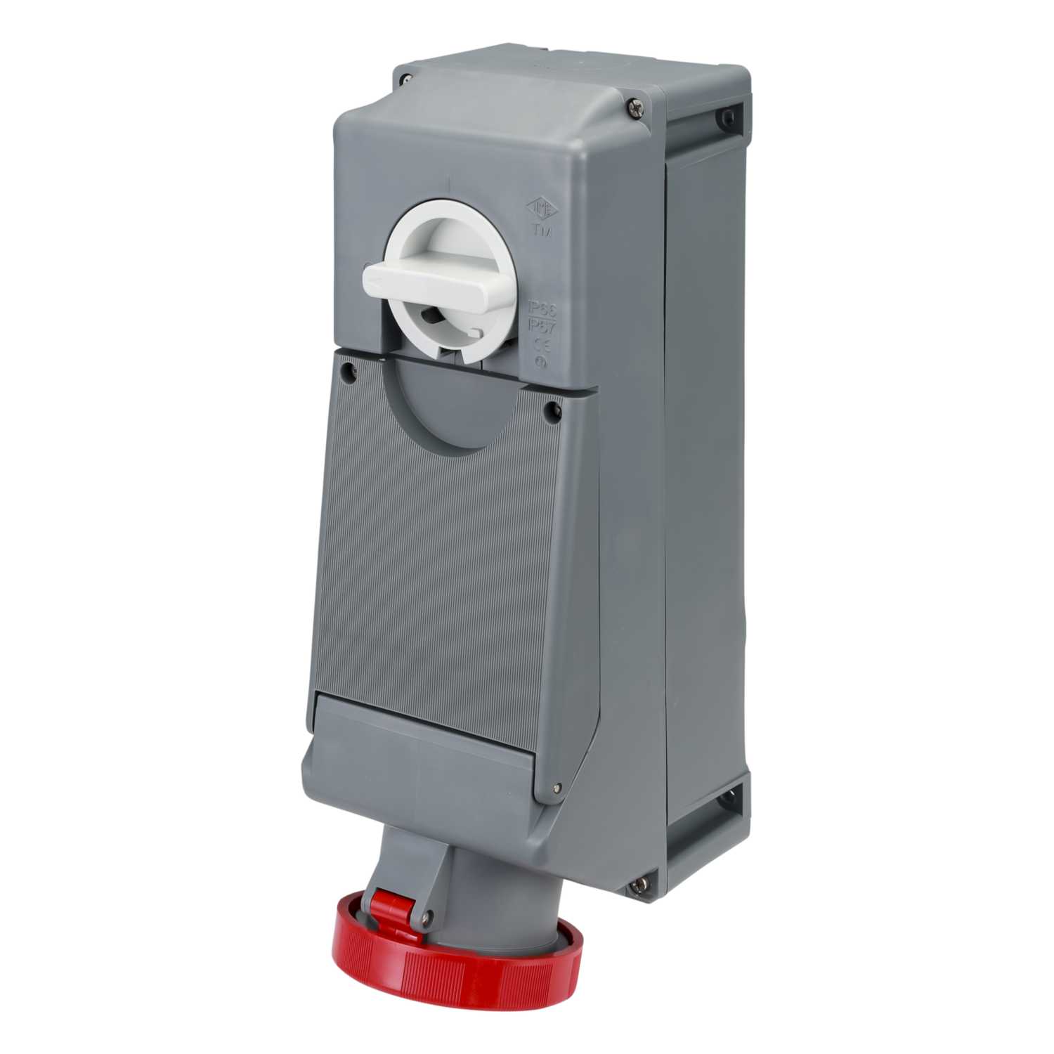 Ilme 63A 3P+N+E 415V Interlocked Switched Socket IP67 (TM6365IR) | CEF