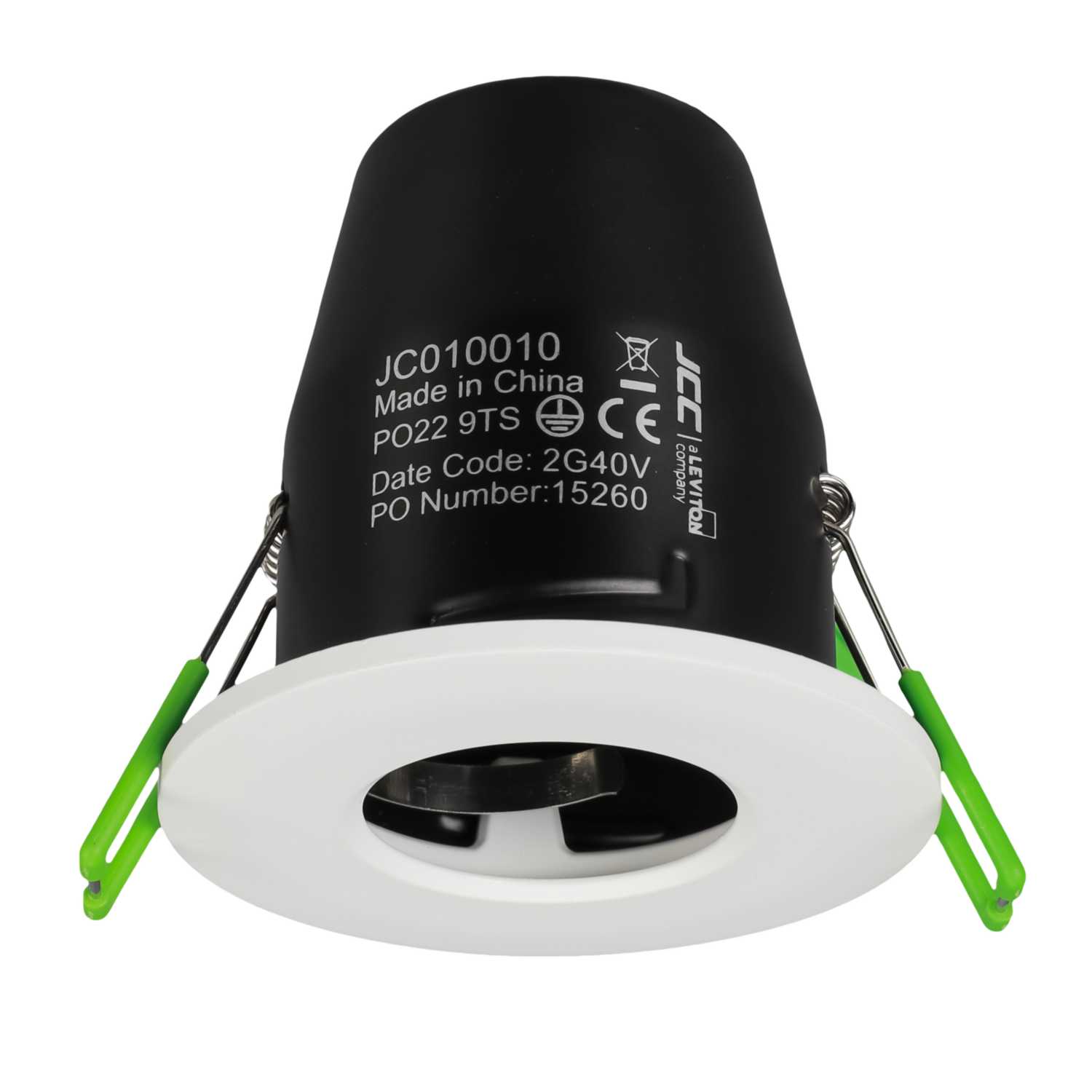 JCC Fireguard Next Generation GU10 Fire Rated Downlight White (JC010010 ...