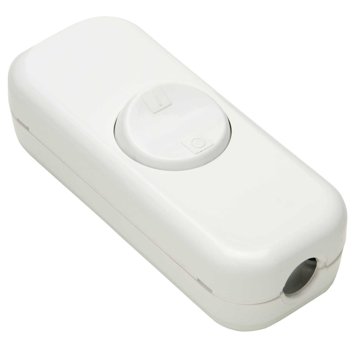 Jeani 10A Double Pole In Line Switch White (Sold in 1's) (702W) | CEF