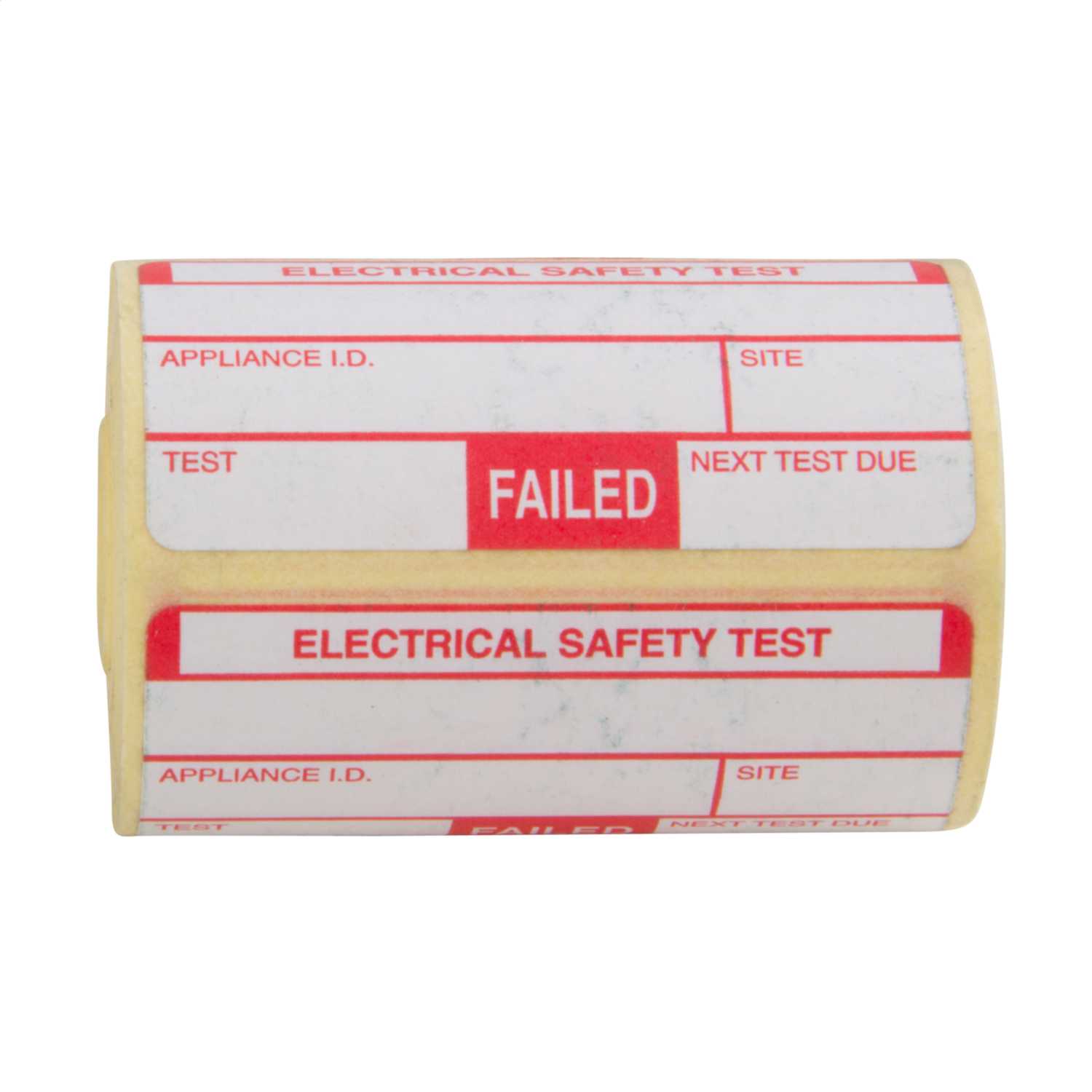 Kewtech Fail Labels for Portable Appliance Testing (250FAIL) | CEF